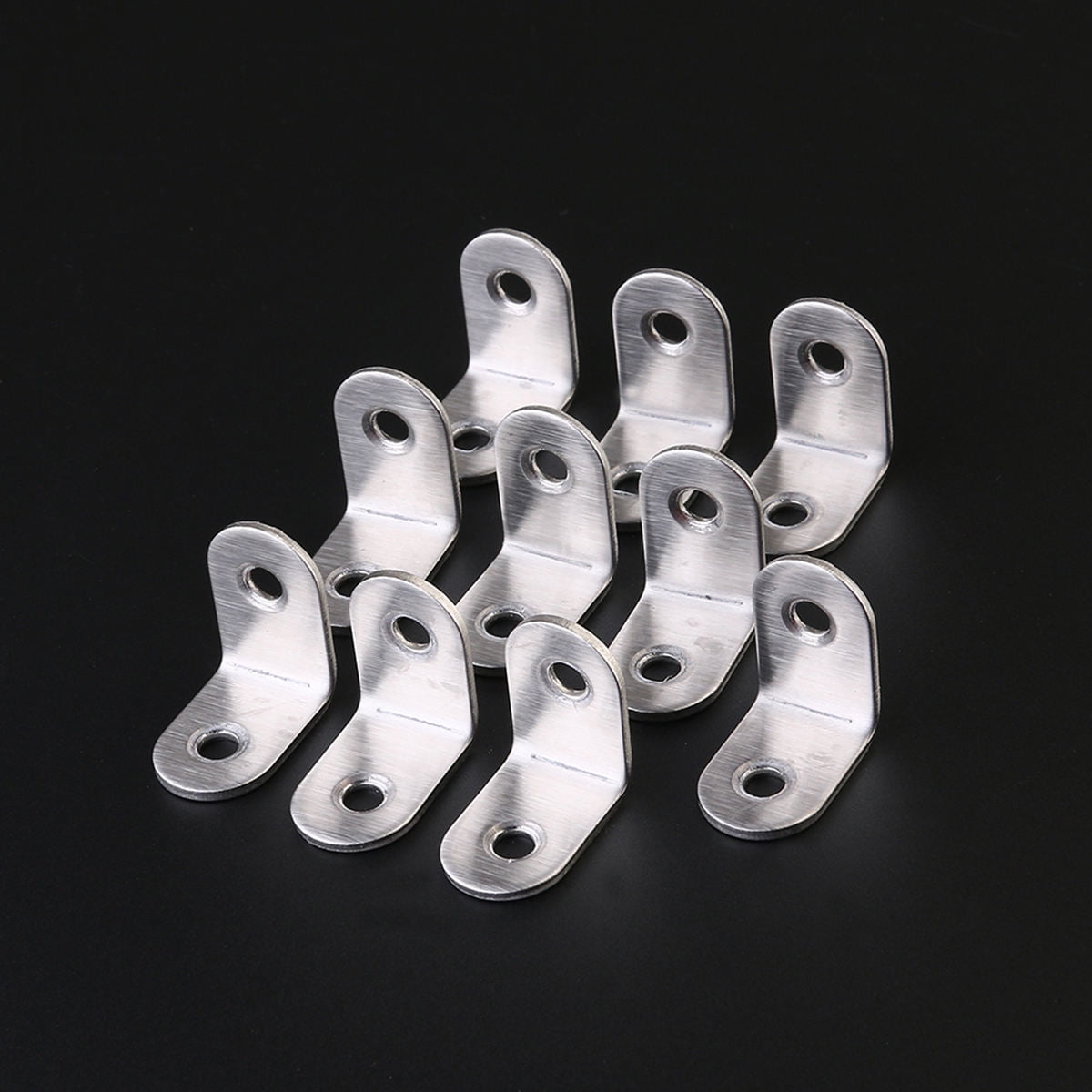10 Pcs Adjustable Angle Bracket Stainless Steel Corner Code -hole ...