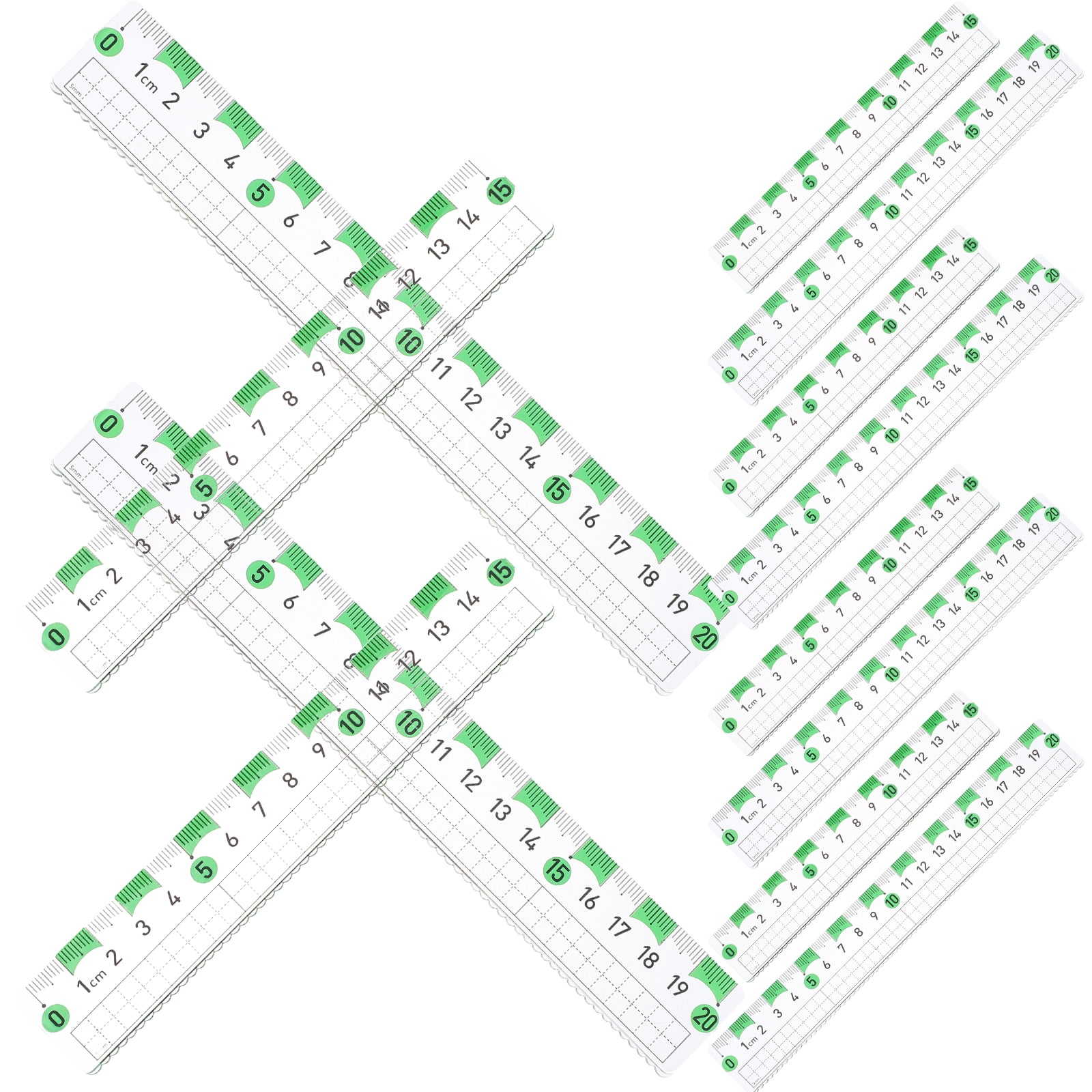 HOMEMAXS 10 Pcs Architecture Drawing Supply Drafting Ruler Rulers ...