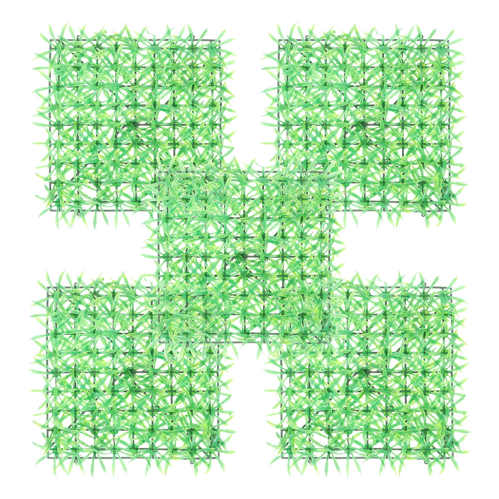 HOMEMAXS 10 Pcs Artificial Grass Turf Tiles Yard Garden Decorations ...
