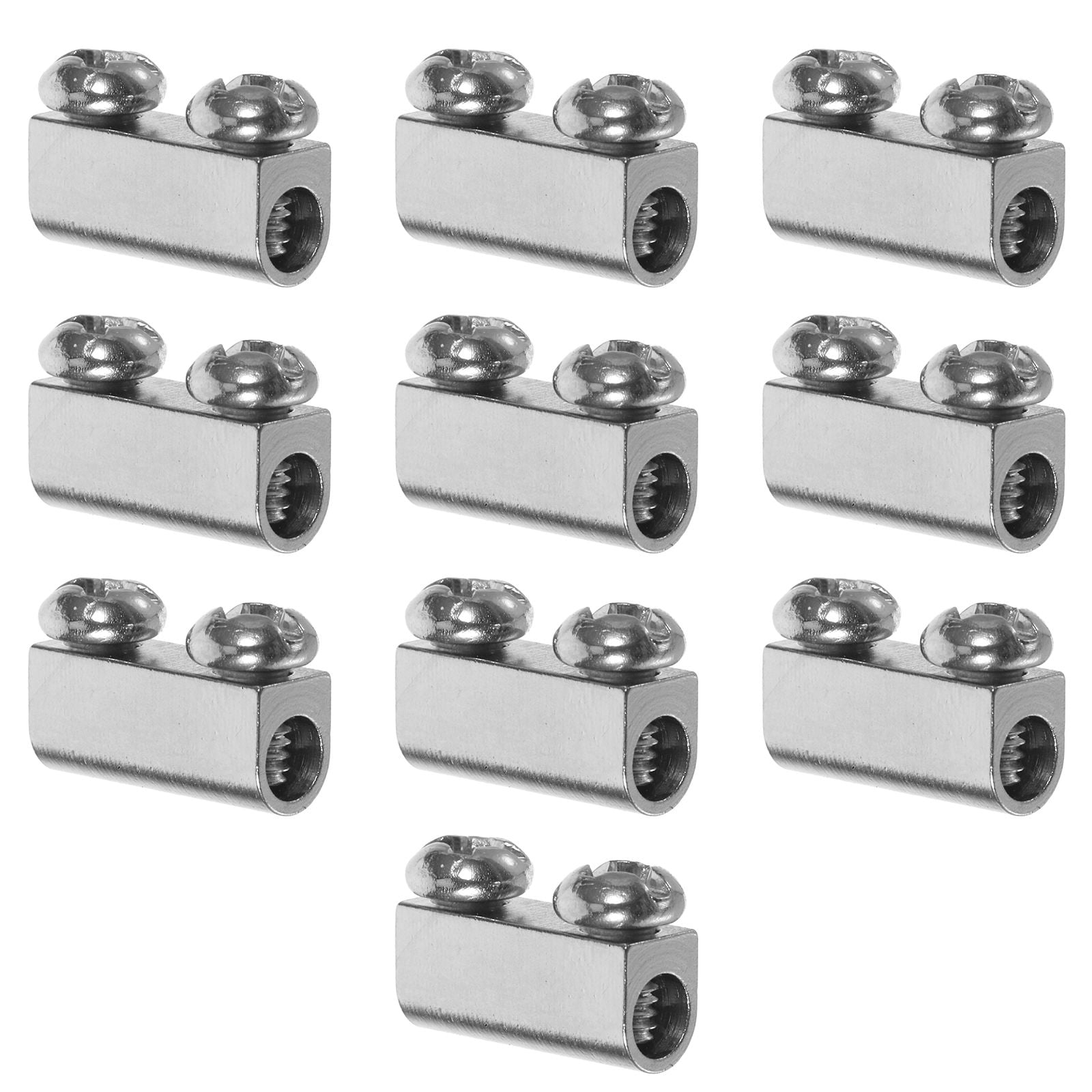 HOMEMAXS 10 Pcs Bidirectional Wire Locker Throttle Cable Clamp Clamps ...