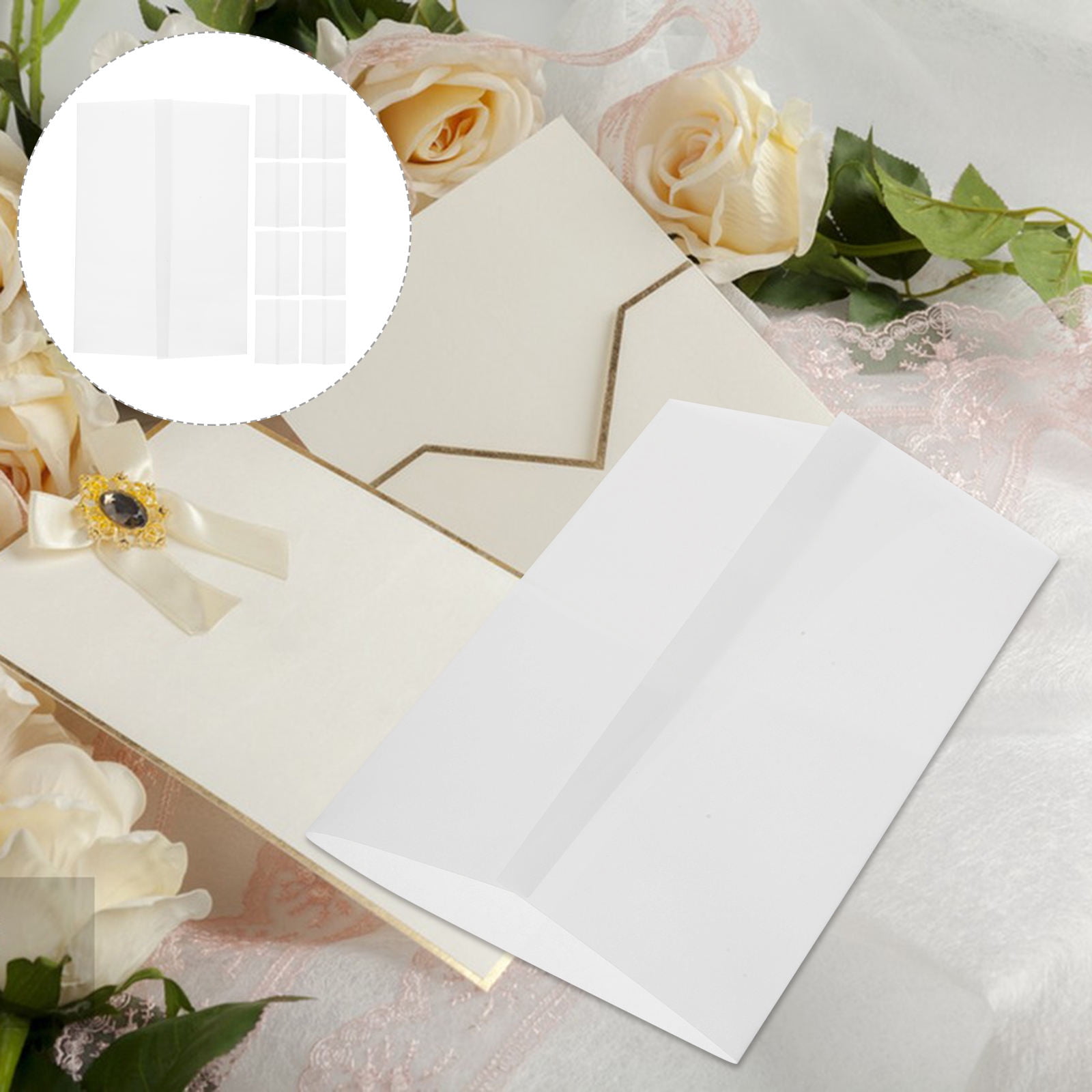 HOMEMAXS 10 Pcs Birthday Cards Bulk Invitation Envelope Student ...