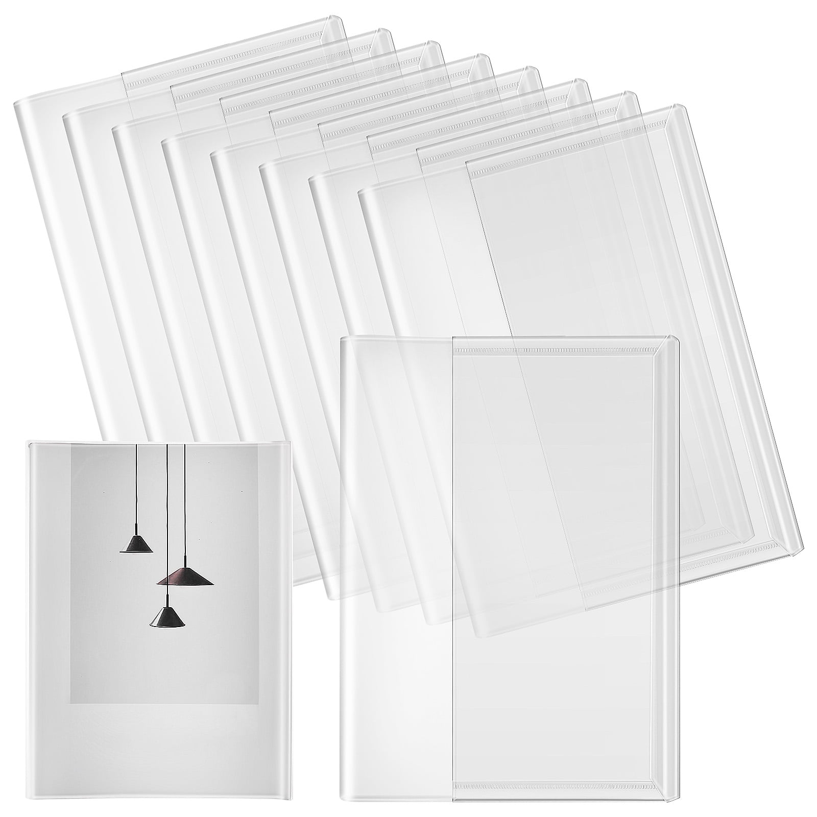 HOMEMAXS 10 Pcs Book Cover Protector Waterproof and Anti-slip Pupils ...