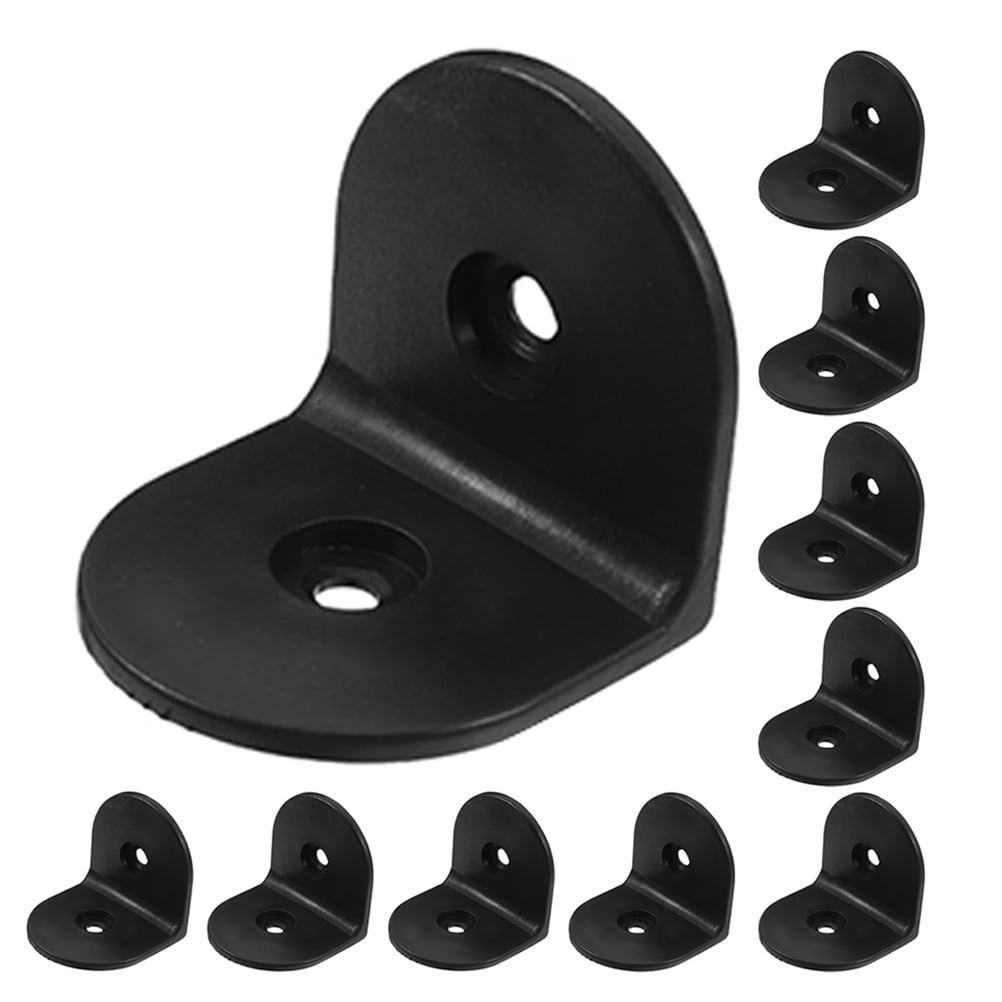 HOMEMAXS 10 Pcs Braces Cover for Brackets Plastic Angle Code Fasteners ...