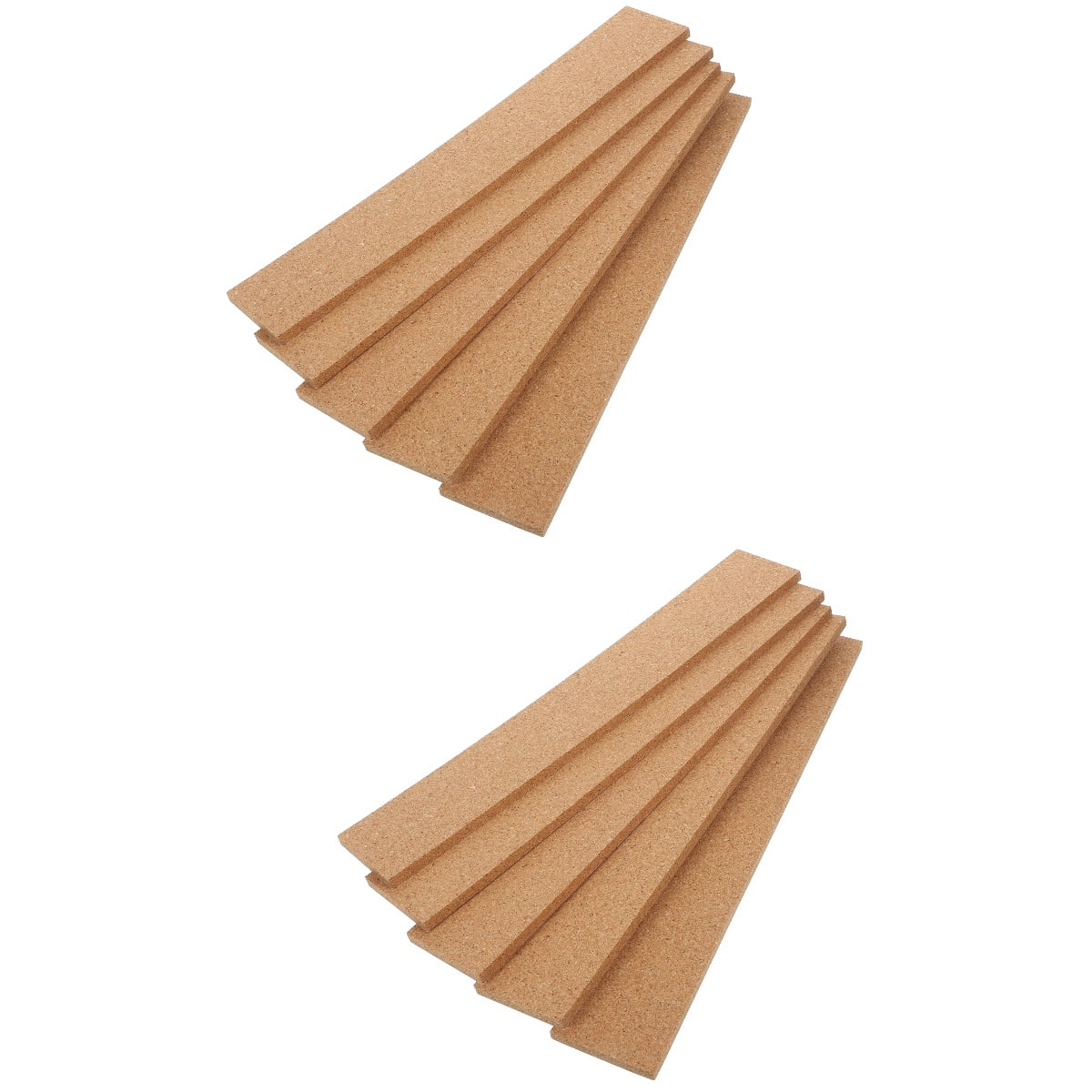 HOMEMAXS 10 Pcs Bulletin Board Cork Strips Message Bulletin Strips Self ...