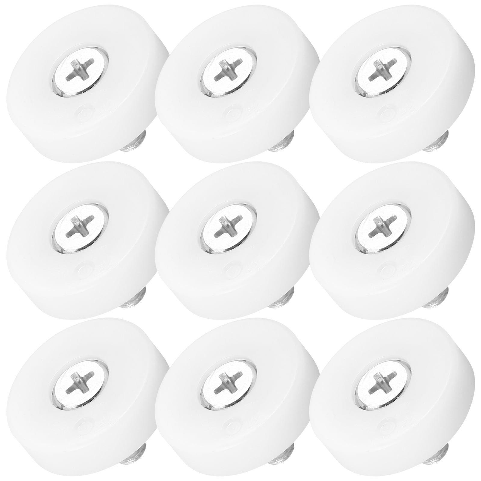HOMEMAXS 10 Pcs Cabinet Wheel Appliance Wheels Headboard Bolts ...