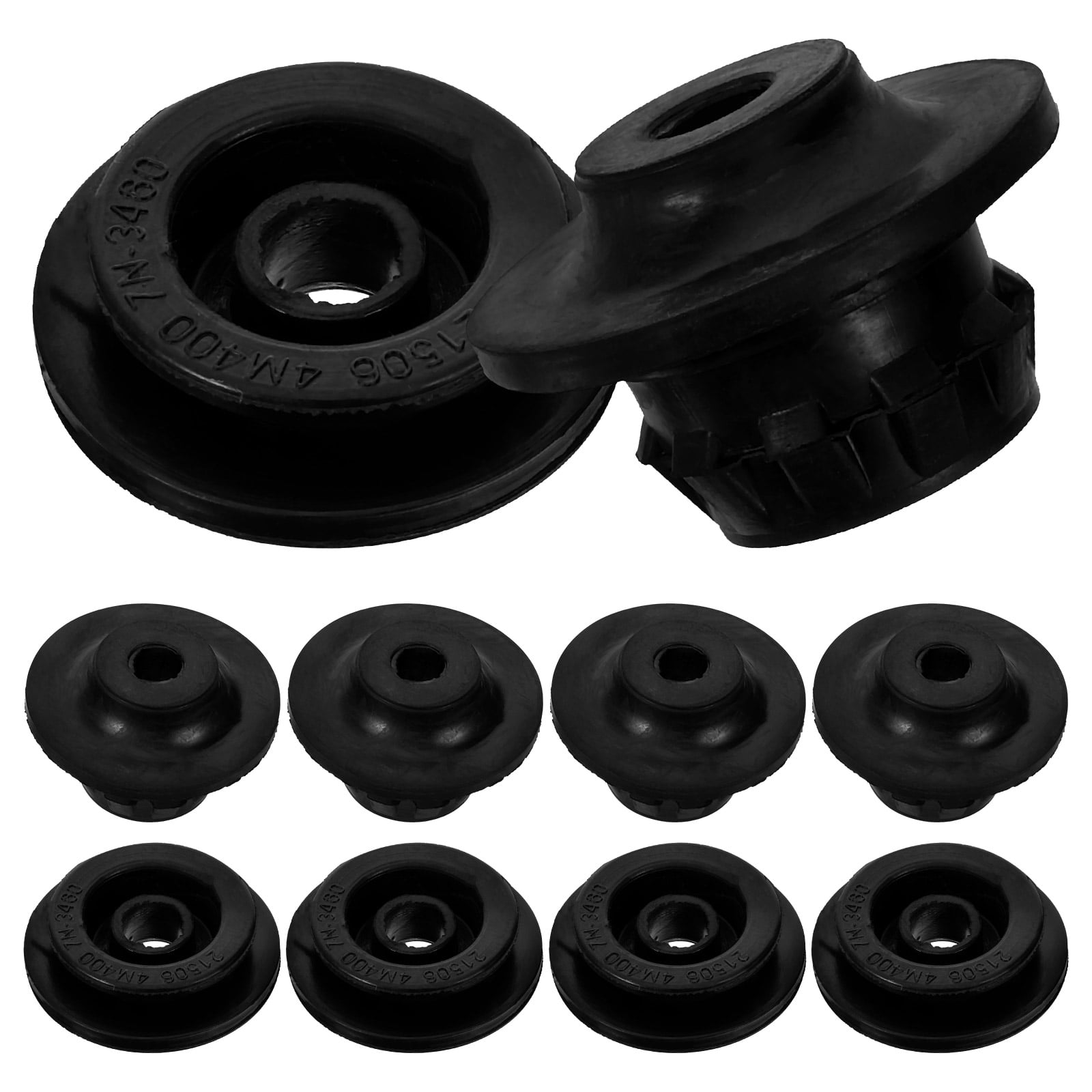 HOMEMAXS Radiator Mount Bushing for Car Radiator Support Black Rubber ...