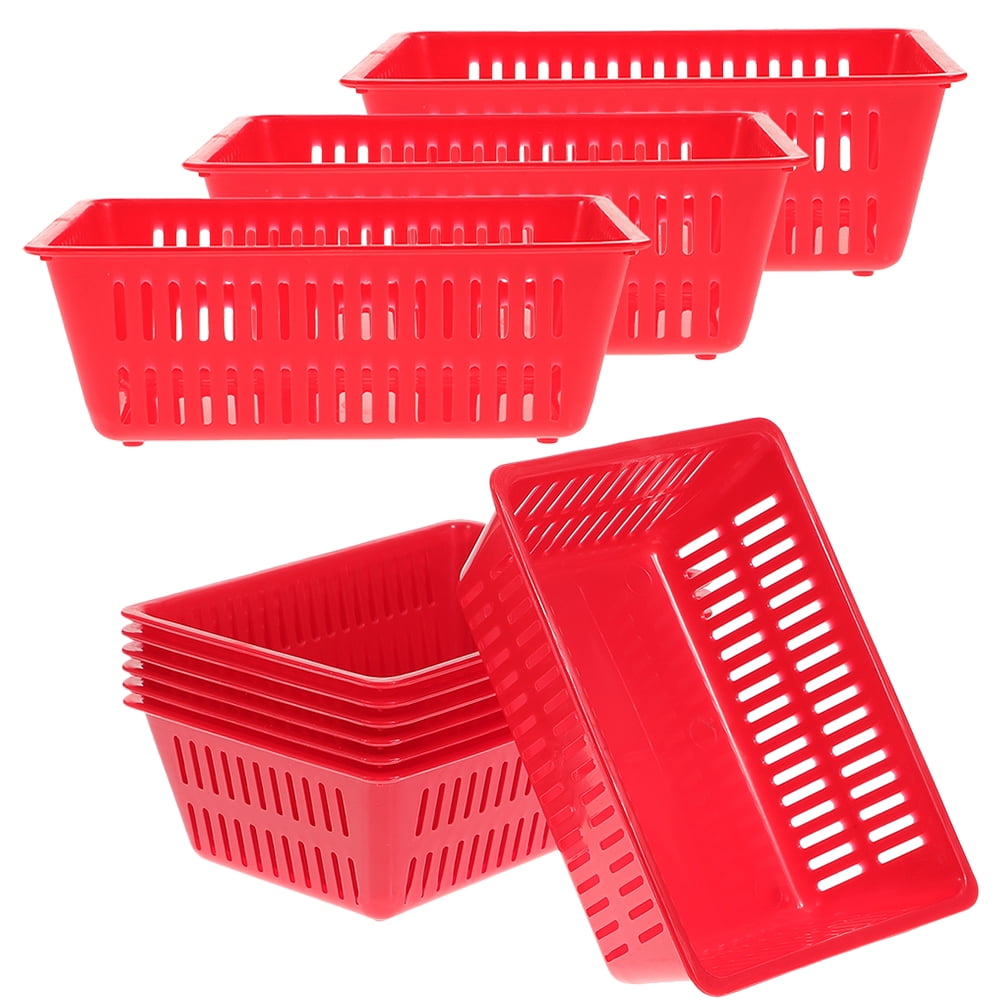 HOMEMAXS 10 Pcs Coin Pantry Organizers and Storage Rectangular Basket ...