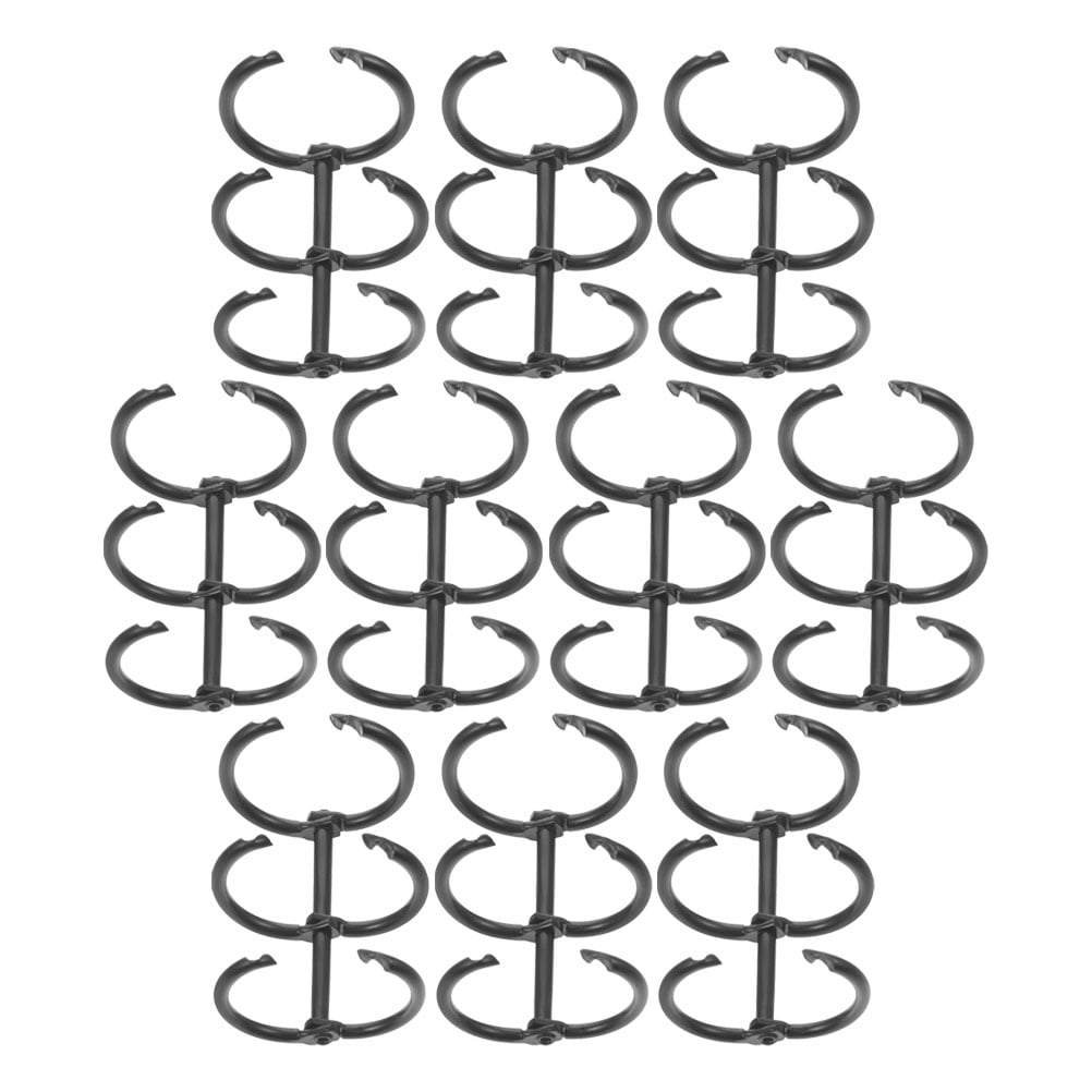 HOMEMAXS 10 Pcs Craft Small Binder Rings Loose-leaf Folder - Walmart.com