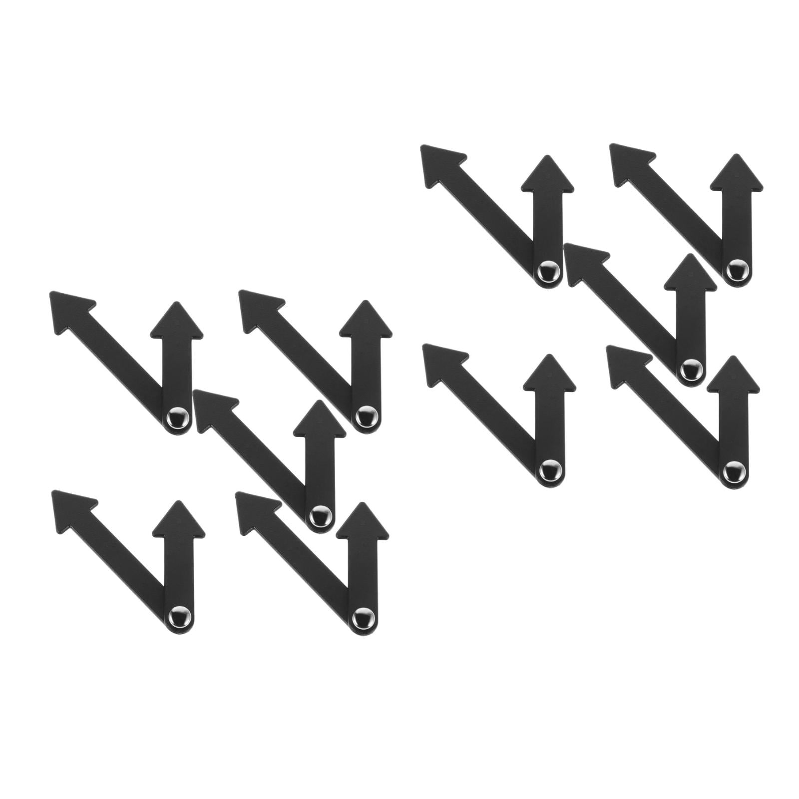 HOMEMAXS 10 Pcs DIY Classroom Teaching Clocks Hand Props Plastic Clock ...