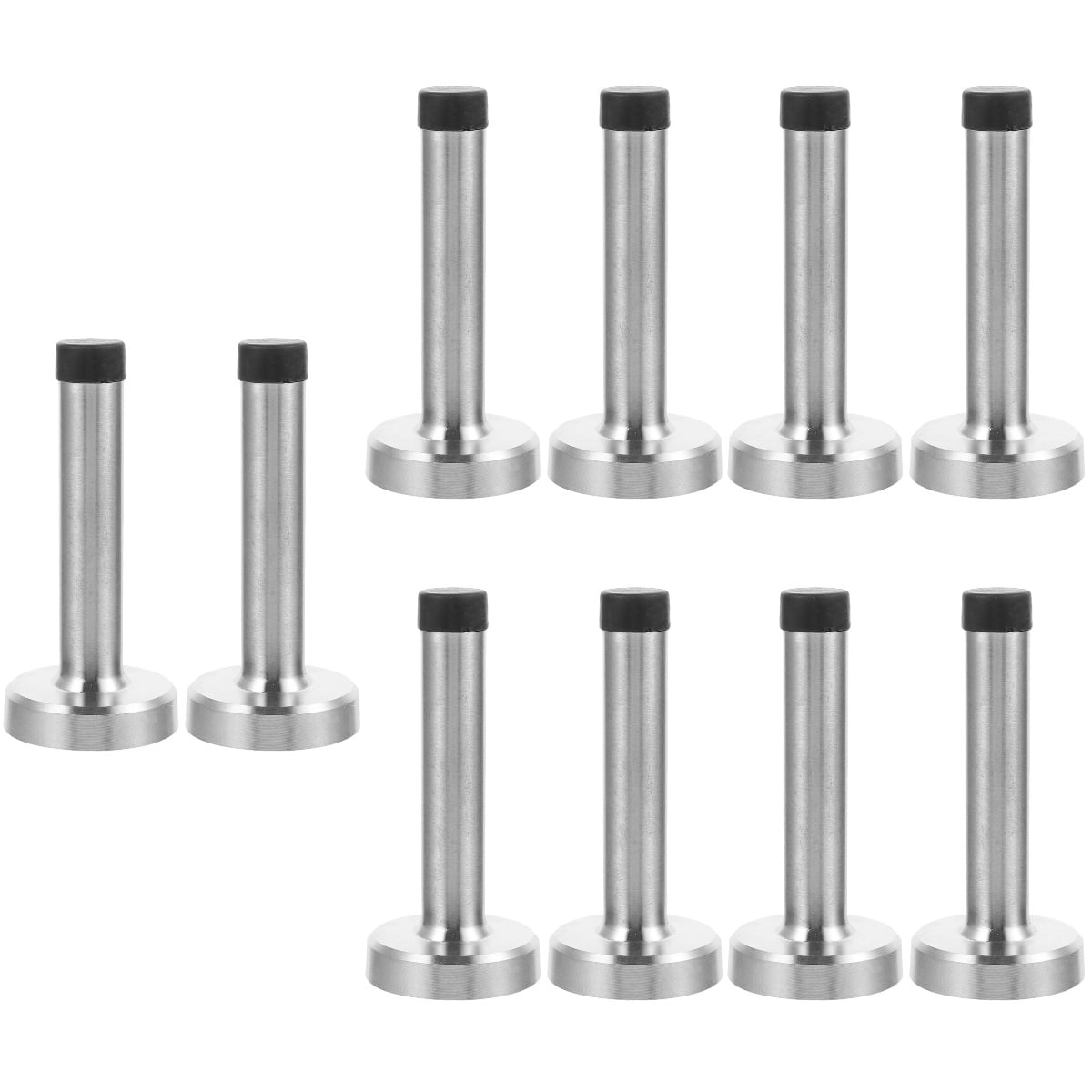 HOMEMAXS 10 Pcs Extra Long Door Stop Rubber End Door Stopper Door ...