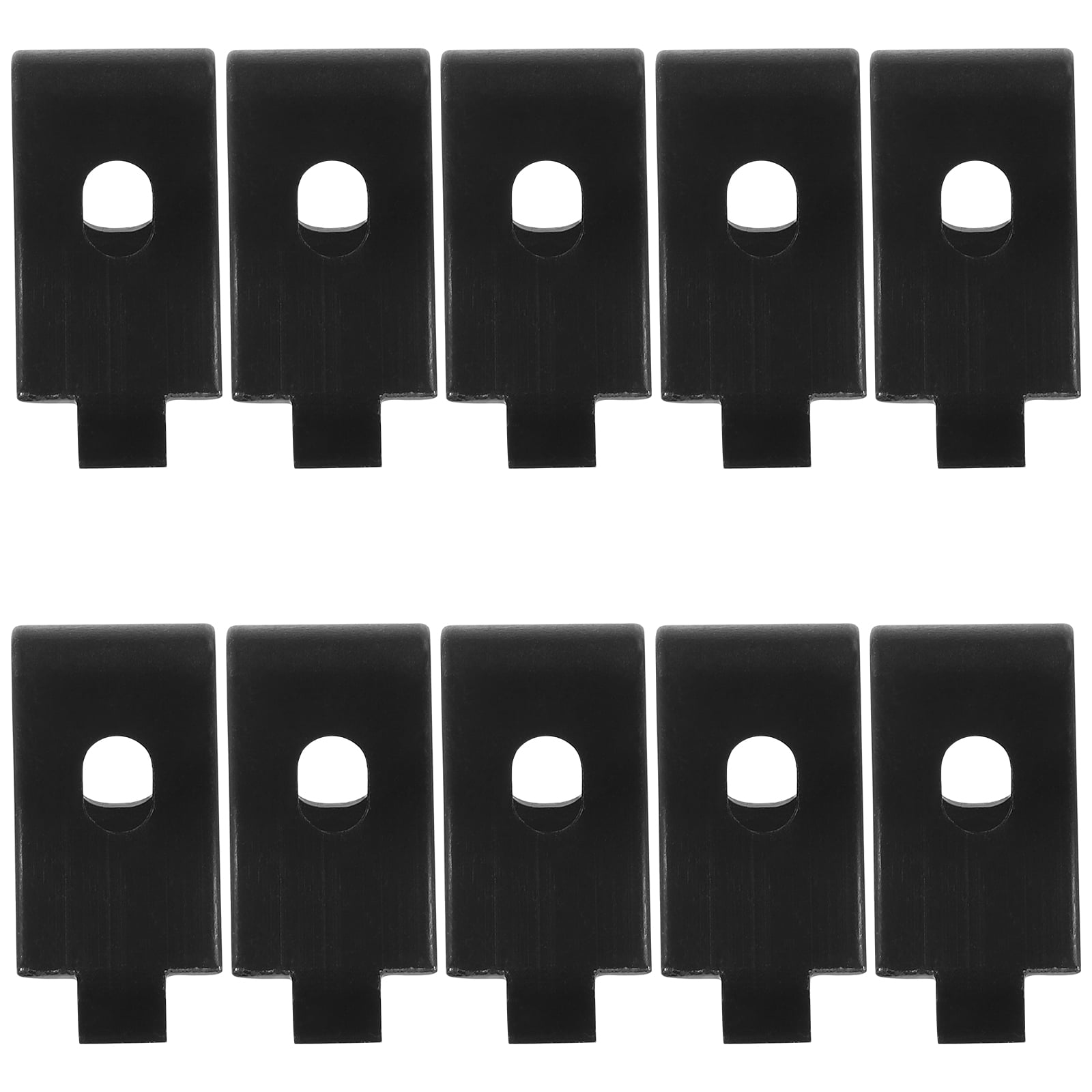 HOMEMAXS 10 Pcs Floating Shelves Brackets Clamp Stainless Steel ...