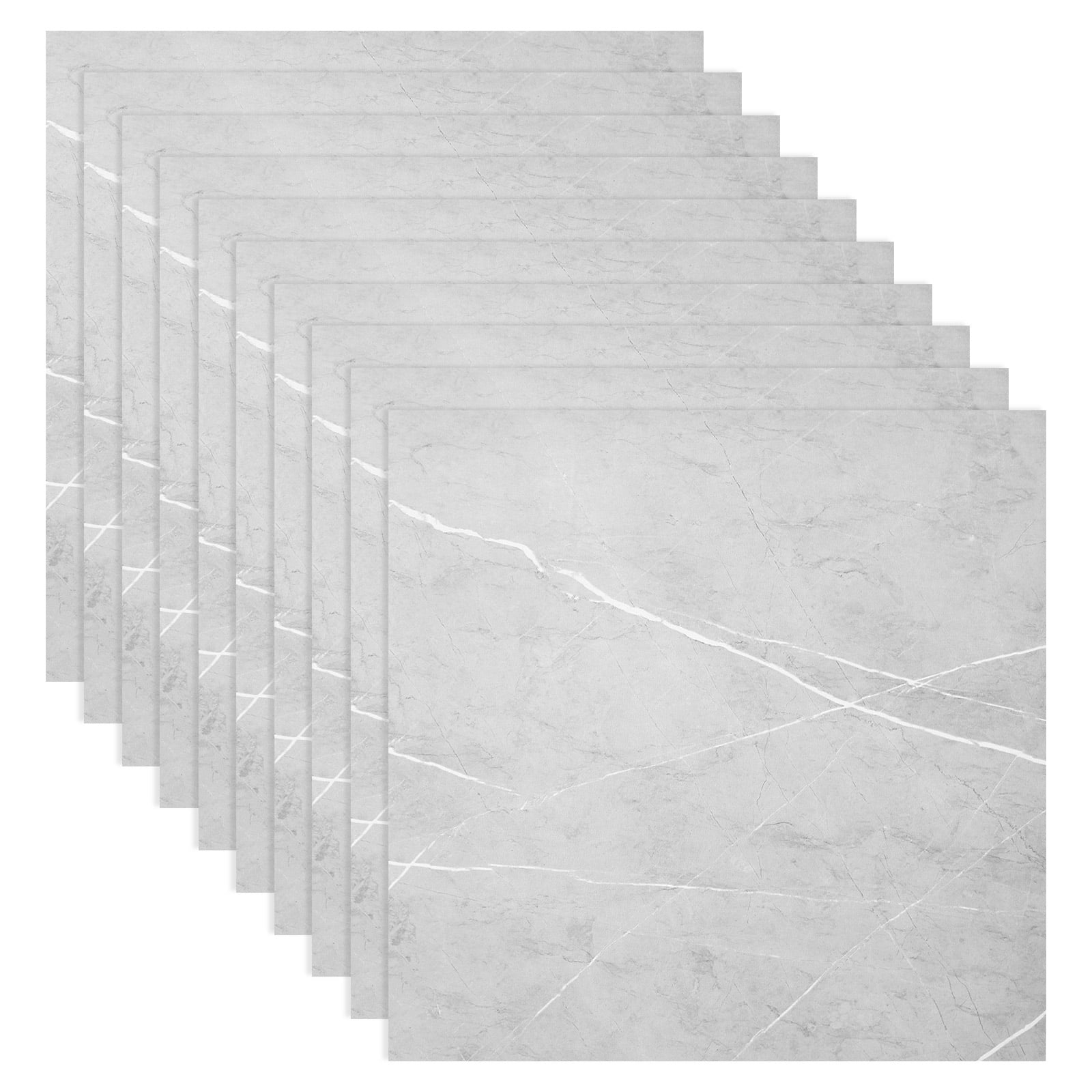 HOMEMAXS 10 Pcs Floor Decal Self-adhesive Sticker Vinyl Flooring Planks ...