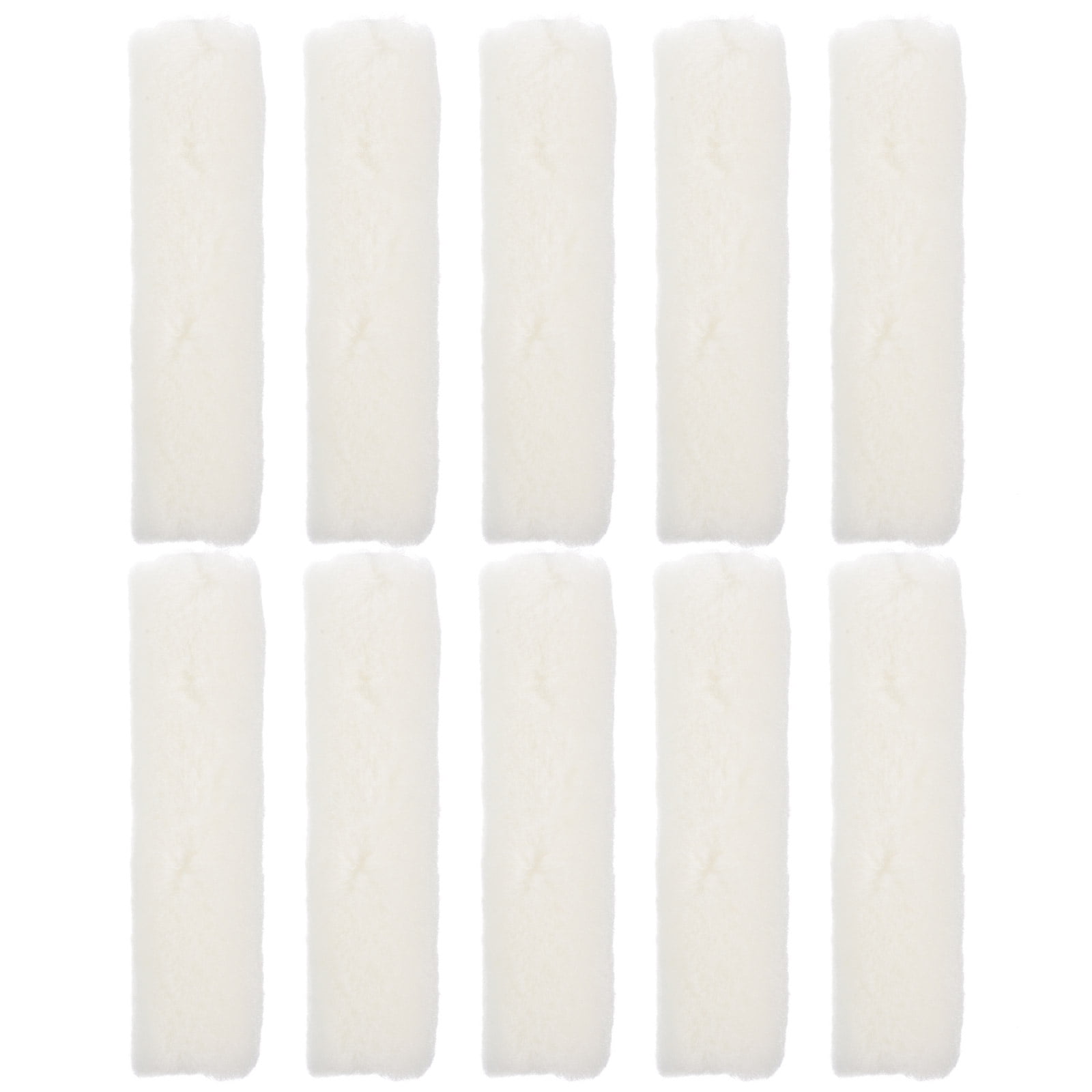 HOMEMAXS 10 Pcs Foam Rollers Paint Textured Hot Melt Brush Head White ...