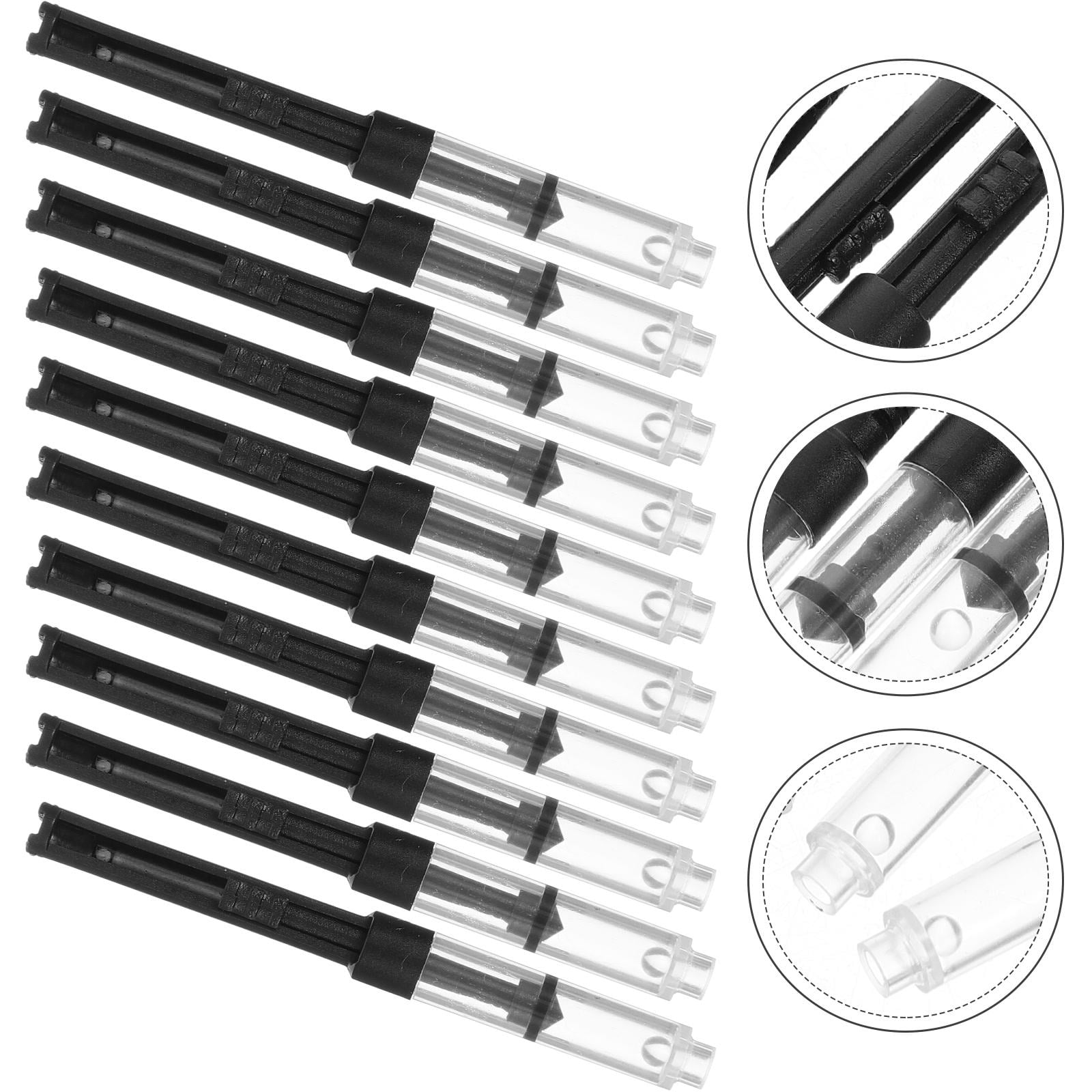 HOMEMAXS 10 Pcs Fountain Pen Spring Filler Ink Absorber Tool Refillable ...