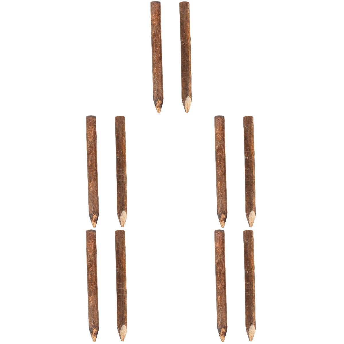 HOMEMAXS 10 Pcs Garden Lawn Fence Landscape Fencing Ornamental Border ...