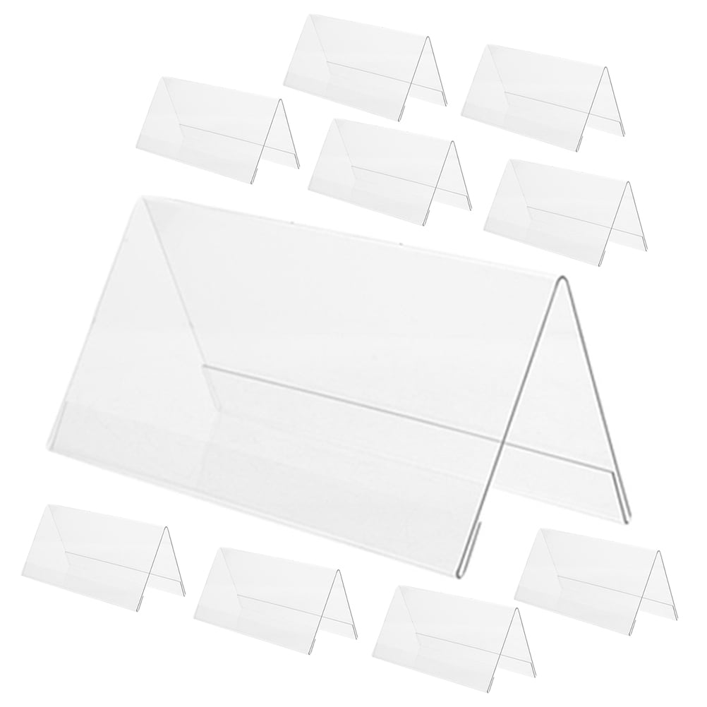HOMEMAXS 10 Pcs Holders Conference Table Cards Office 12.00X6.00X6.00CM ...