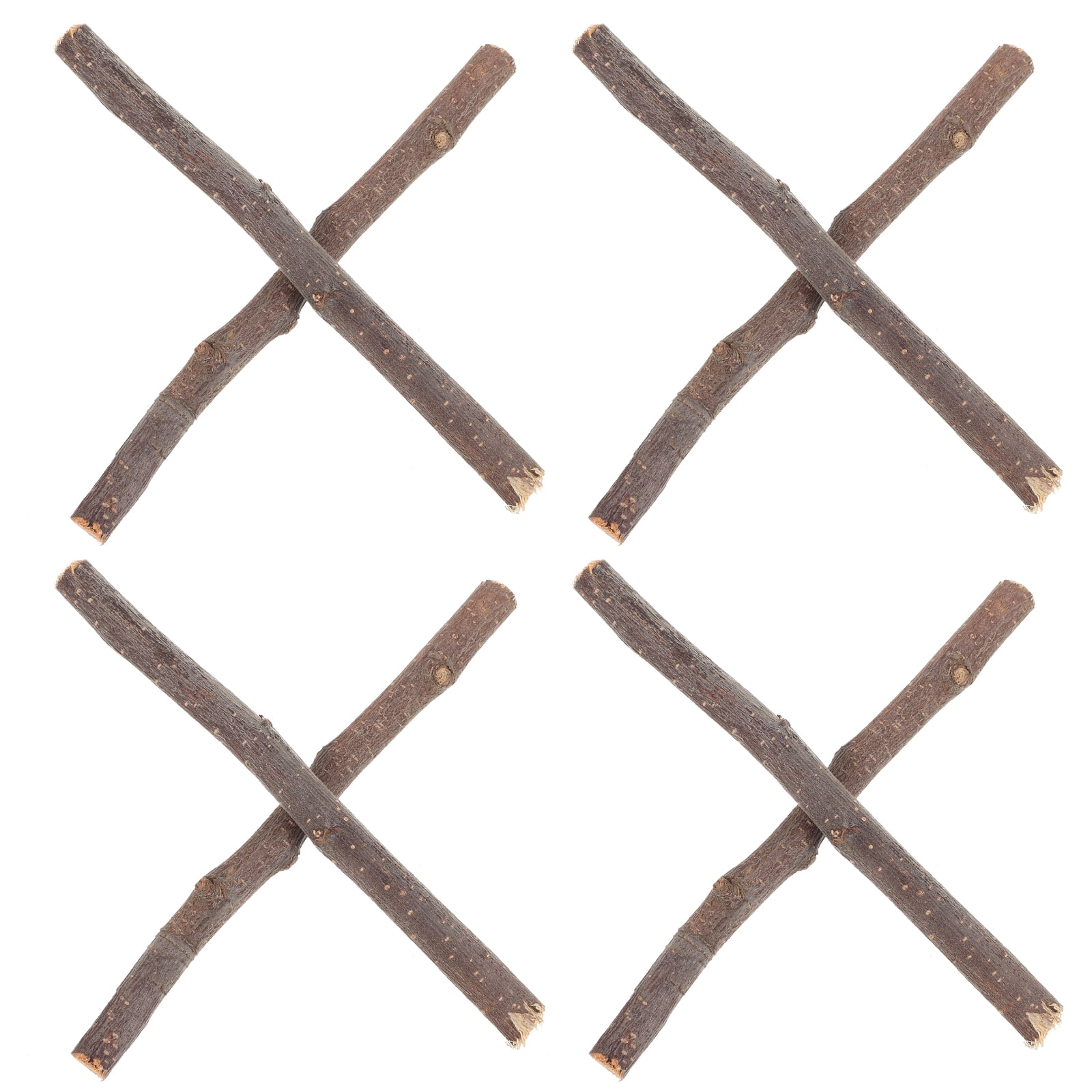 HOMEMAXS 10 Pcs Jumbo Birch Logs for Decoration Small Wooden Stick ...