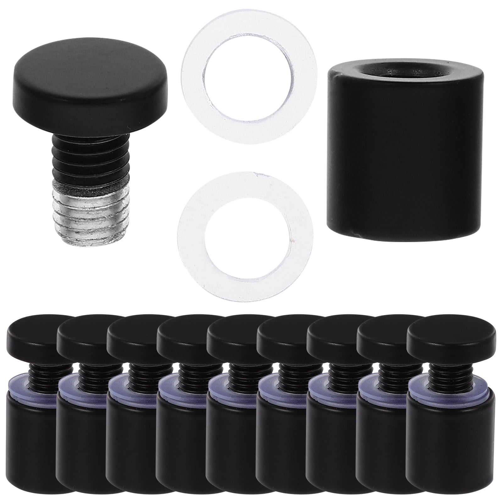 HOMEMAXS 10 Pcs Keyhole Hanger Marking Tool Heavy Duty Mirror Hangers ...