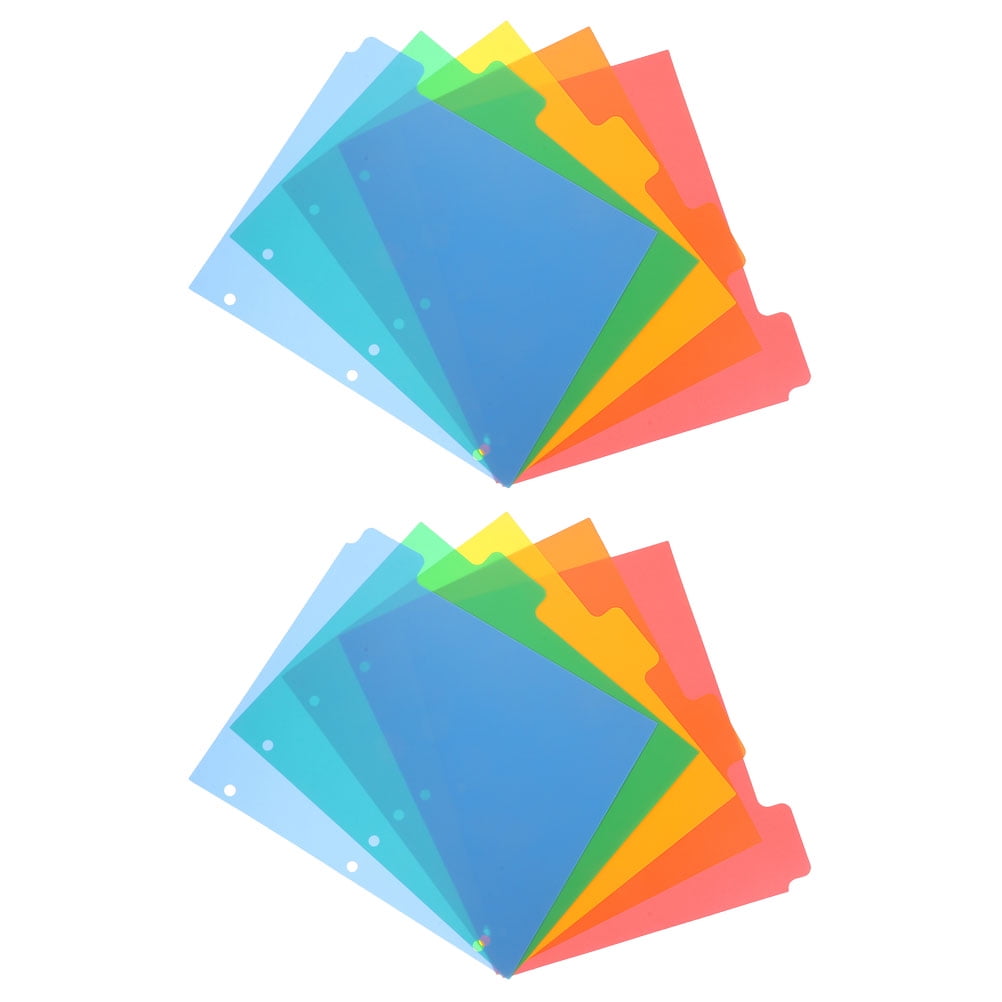 HOMEMAXS 10 Pcs Notepad Dividers Notebook Index Desk Organizer ...