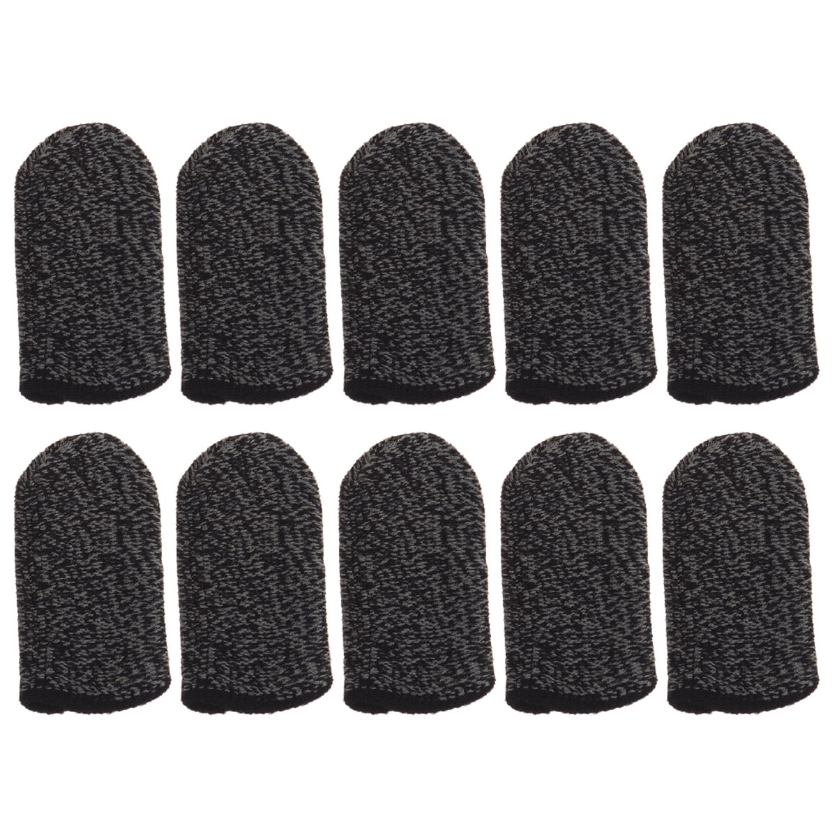 HOMEMAXS 10 Pcs Nylon Finger Sleeve Touch Screen Breathable Game Finger ...