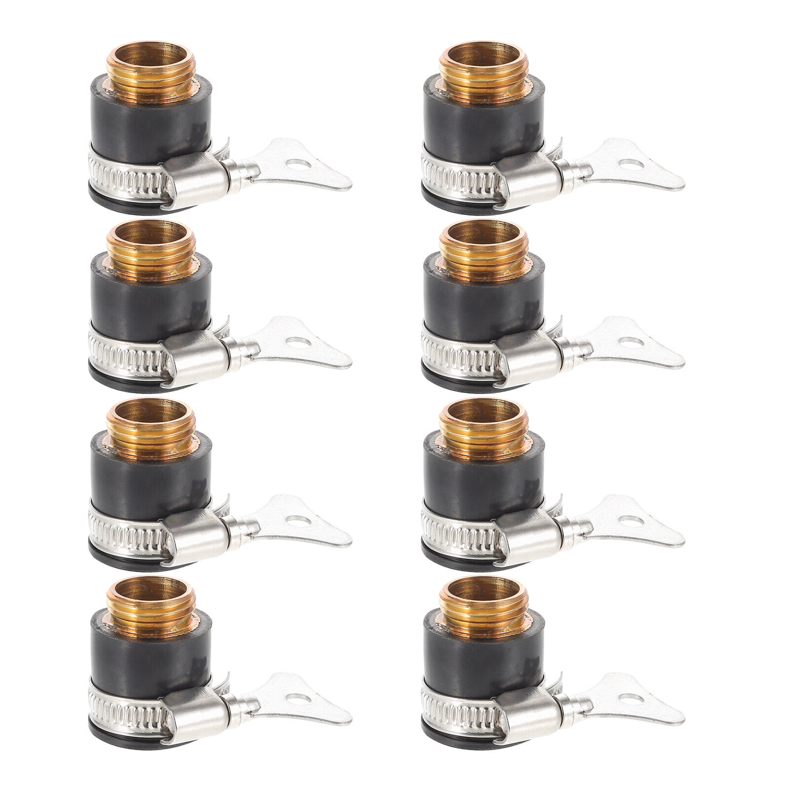 HOMEMAXS 10 Pcs Pipe Connector Hose Splitter Vacuum Taps Faucet Black ...