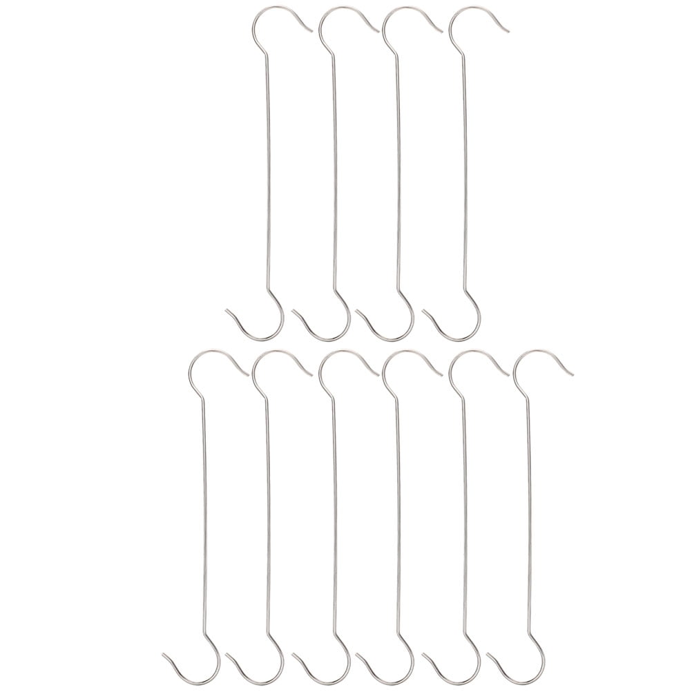 HOMEMAXS 10 Pcs Plant Hangers Outdoor Tree Branch Hanging Hooks Feeders ...