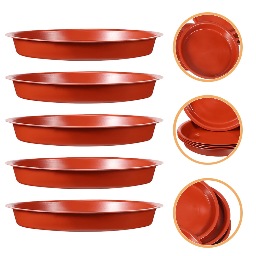 HOMEMAXS 10 Pcs Plant Saucers Planter Plates to Catch Water Indoor Pot ...