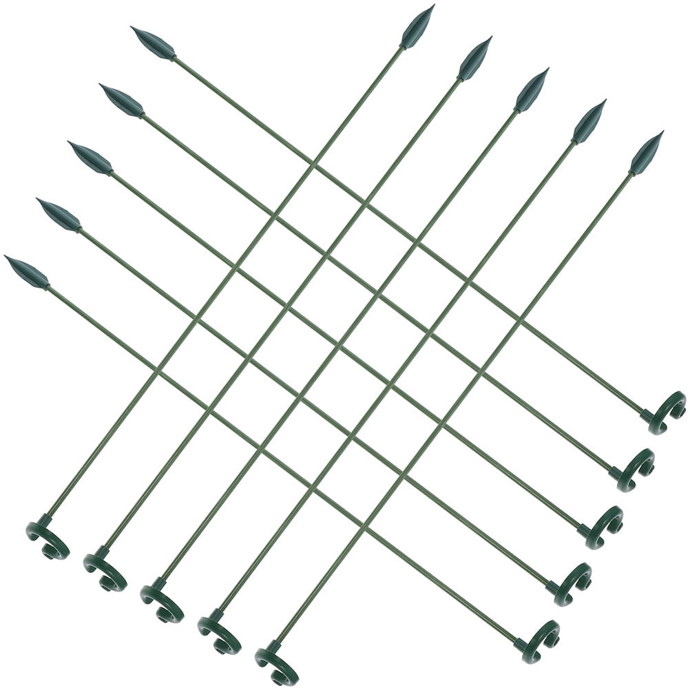 HOMEMAXS 10 Pcs Plant Support Rack Pea Trellis for Garden Moss Pole ...