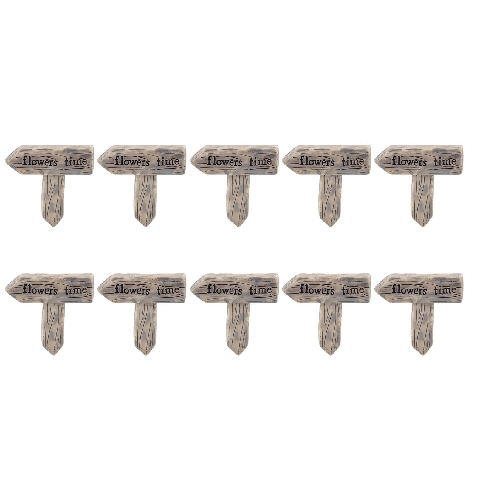HOMEMAXS 10 Pcs Small Road Signs Excellent Decorative Effect - Walmart.com