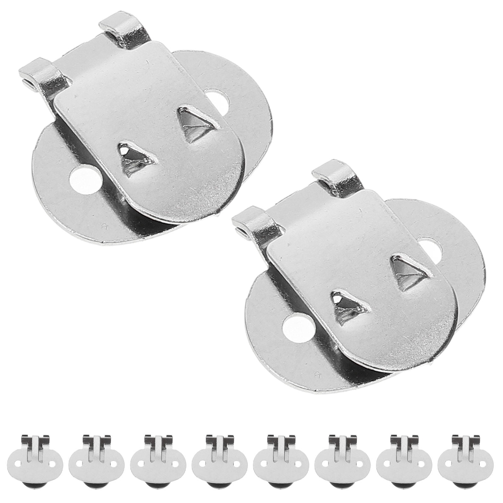 10 Pcs Stainless Steel Shoe Buckle Small Sewing Work Silver - Walmart.com