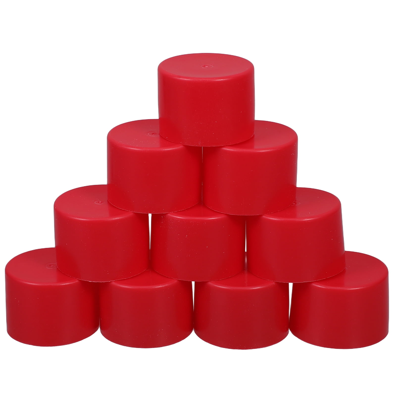 HOMEMAXS 10 Pcs Steel Tube Protective Sleeve Plastic Round Steel Tube ...