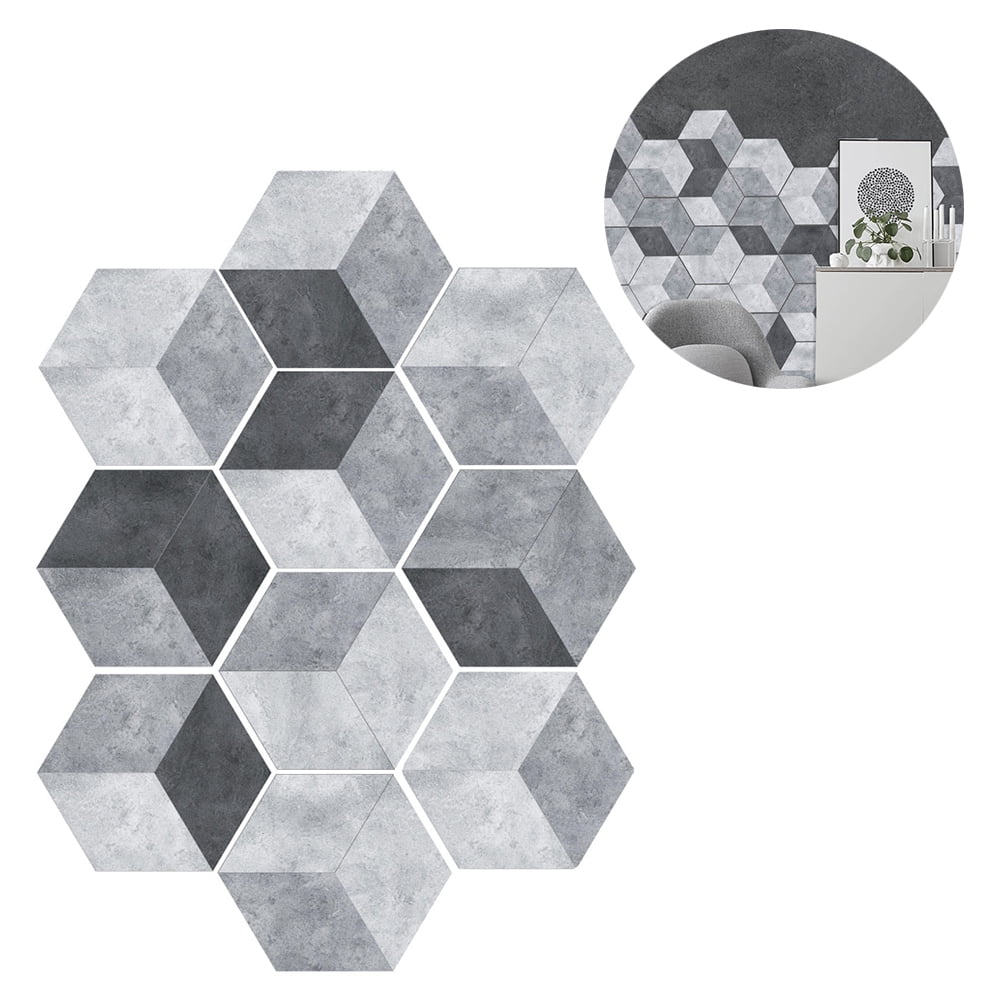 HOMEMAXS 10 Pcs Stick Wallpaper Ceiling Tiles Cabinet Decor Stickers ...