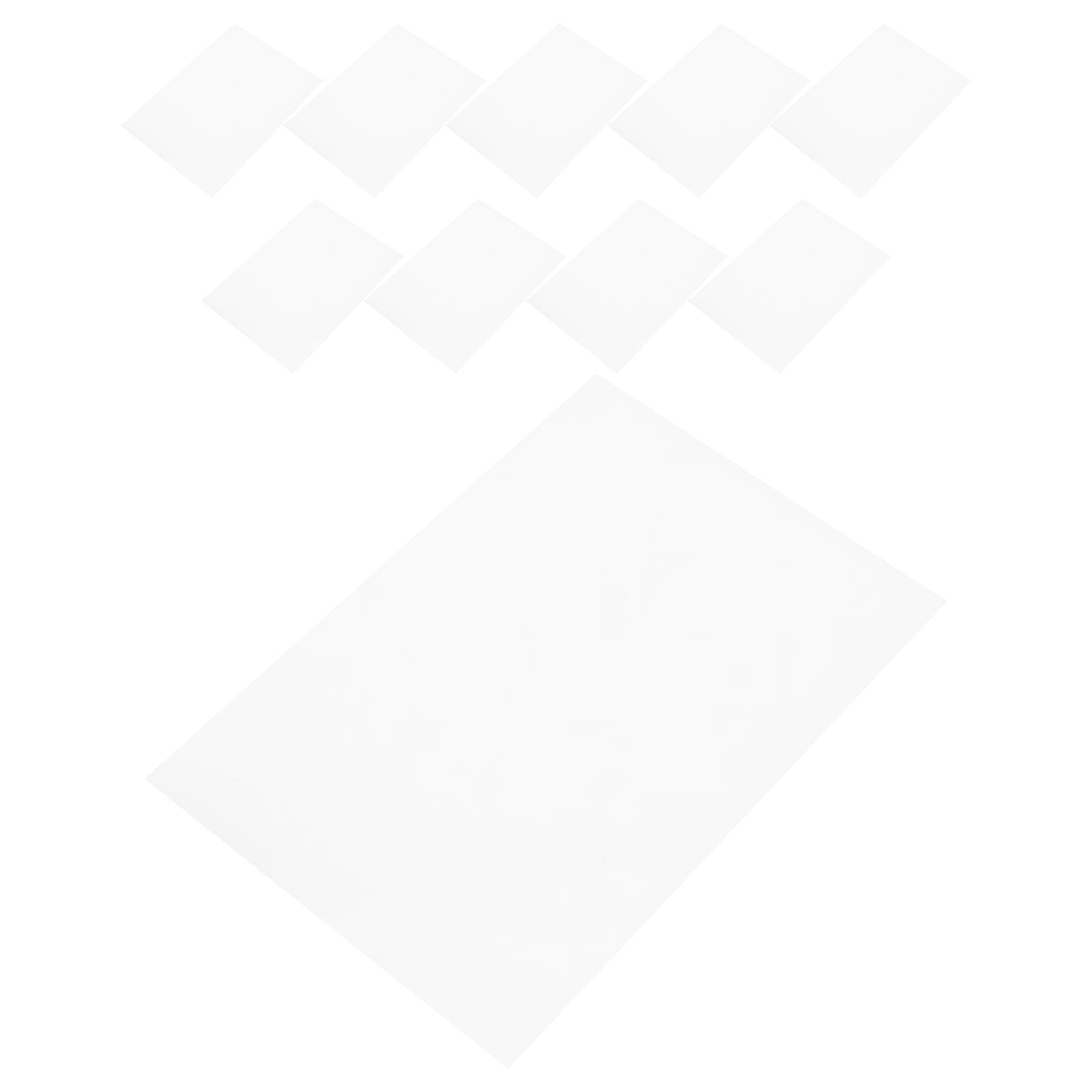 HOMEMAXS 10 Pcs Sticker Paper for Printer Special Stylus Copying Board ...