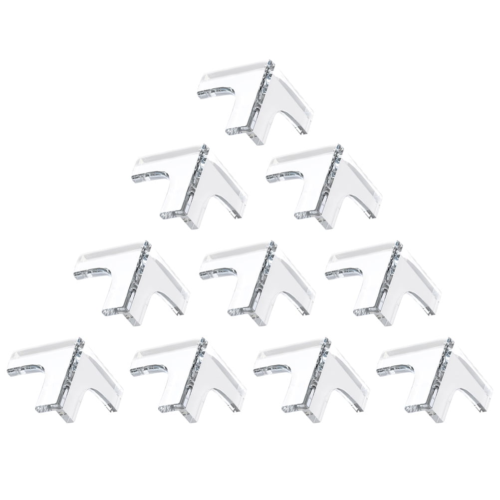 MOKKHNB Anti Collision Corner Guard Transparent 10Pcs 1.77X1.77X0 ...