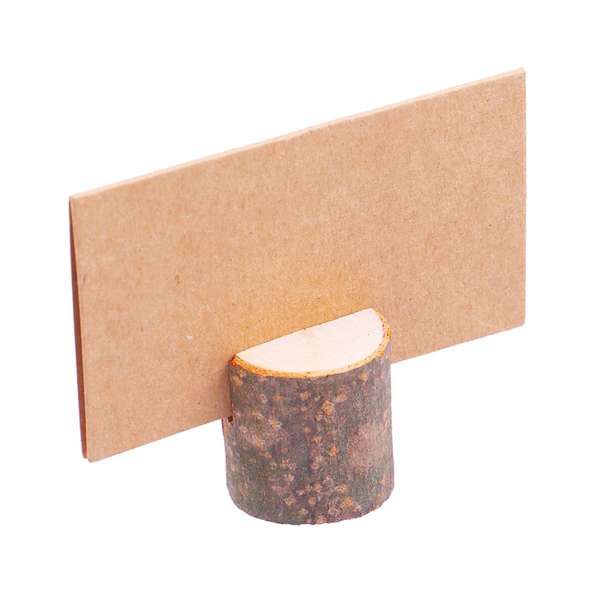 HOMEMAXS 10 Pcs Table Holders Mini Chalkboards Signs Kraft Paper Card ...