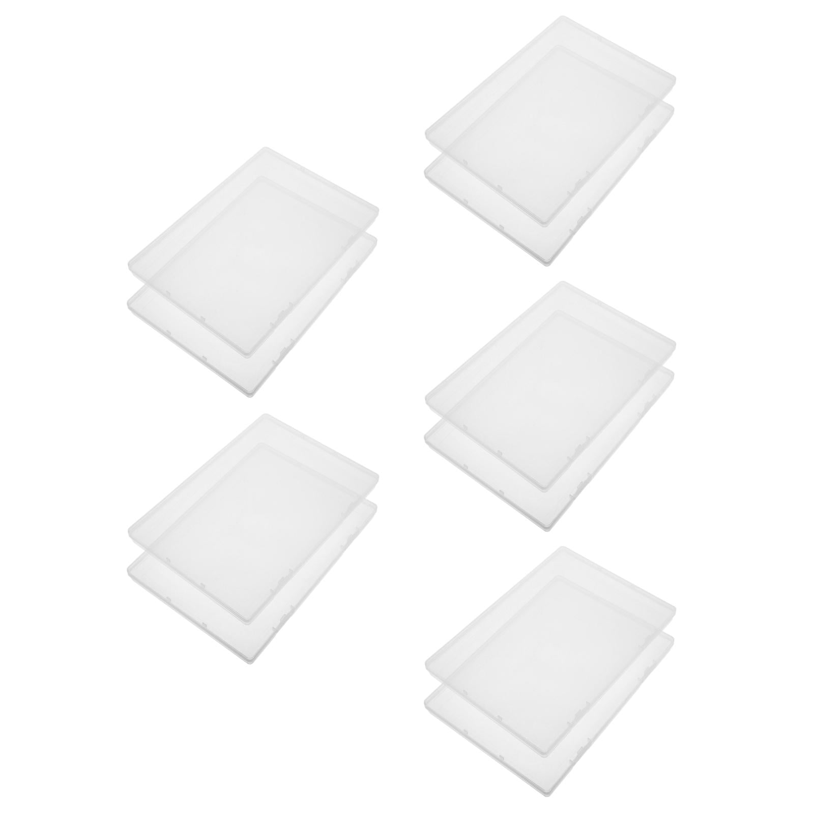 HOMEMAXS 10 Pcs Transparent Document Organizer Box for Certificates and ...