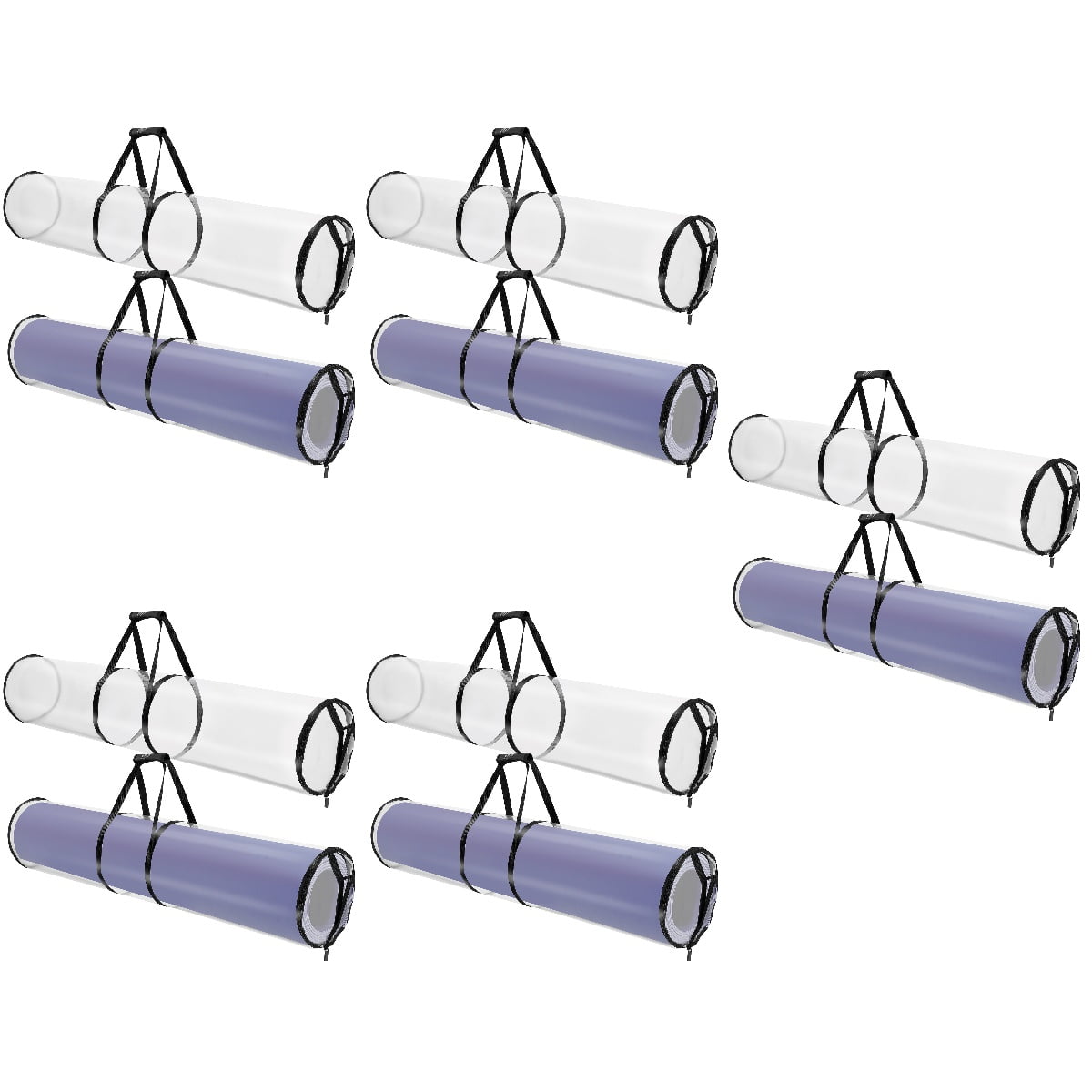 HOMEMAXS 10 Pcs Wrapping Paper Storage Containers Wrapping Paper ...