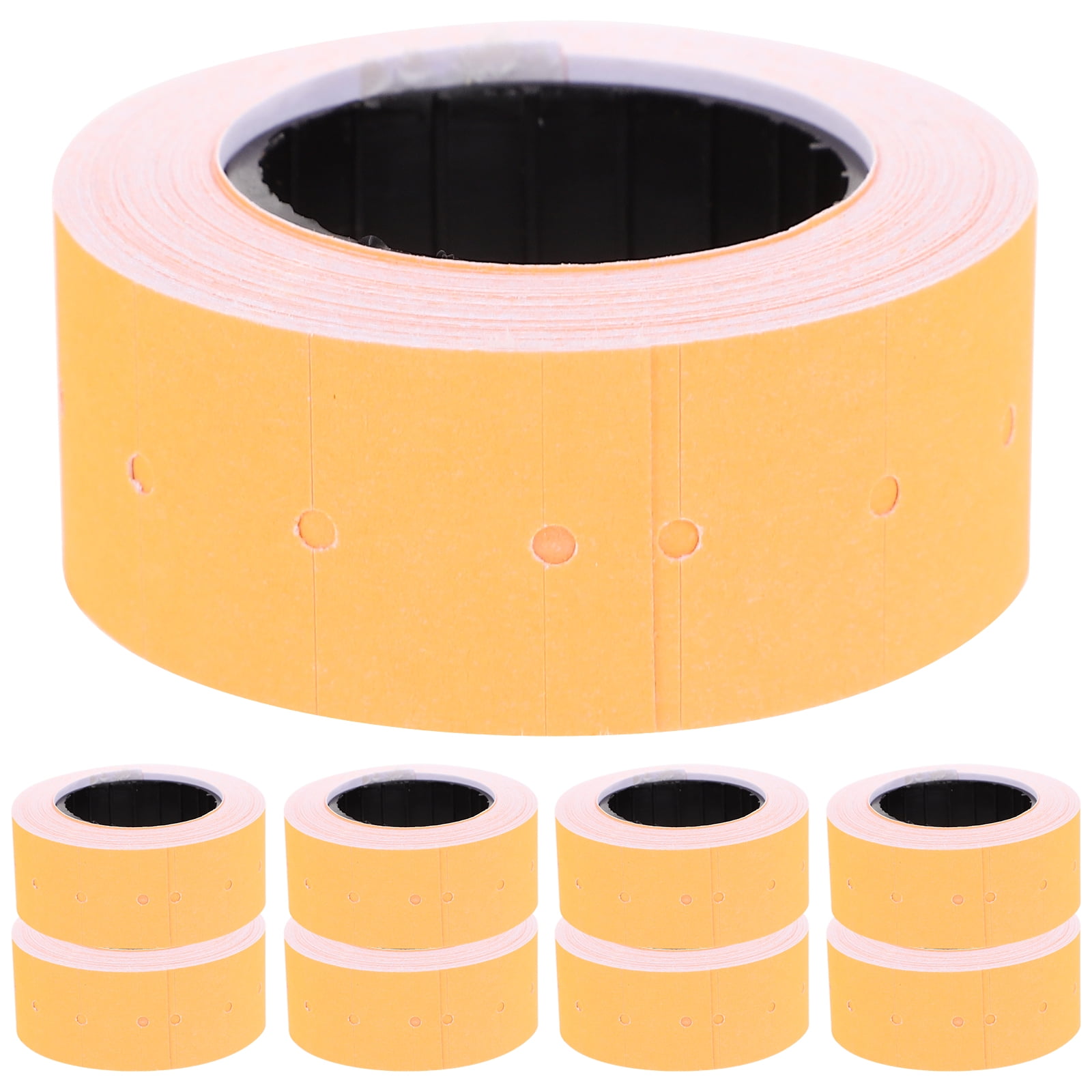 HOMEMAXS 10 Rolls Price Tag Machine Label Adhesive Price Label Paper ...