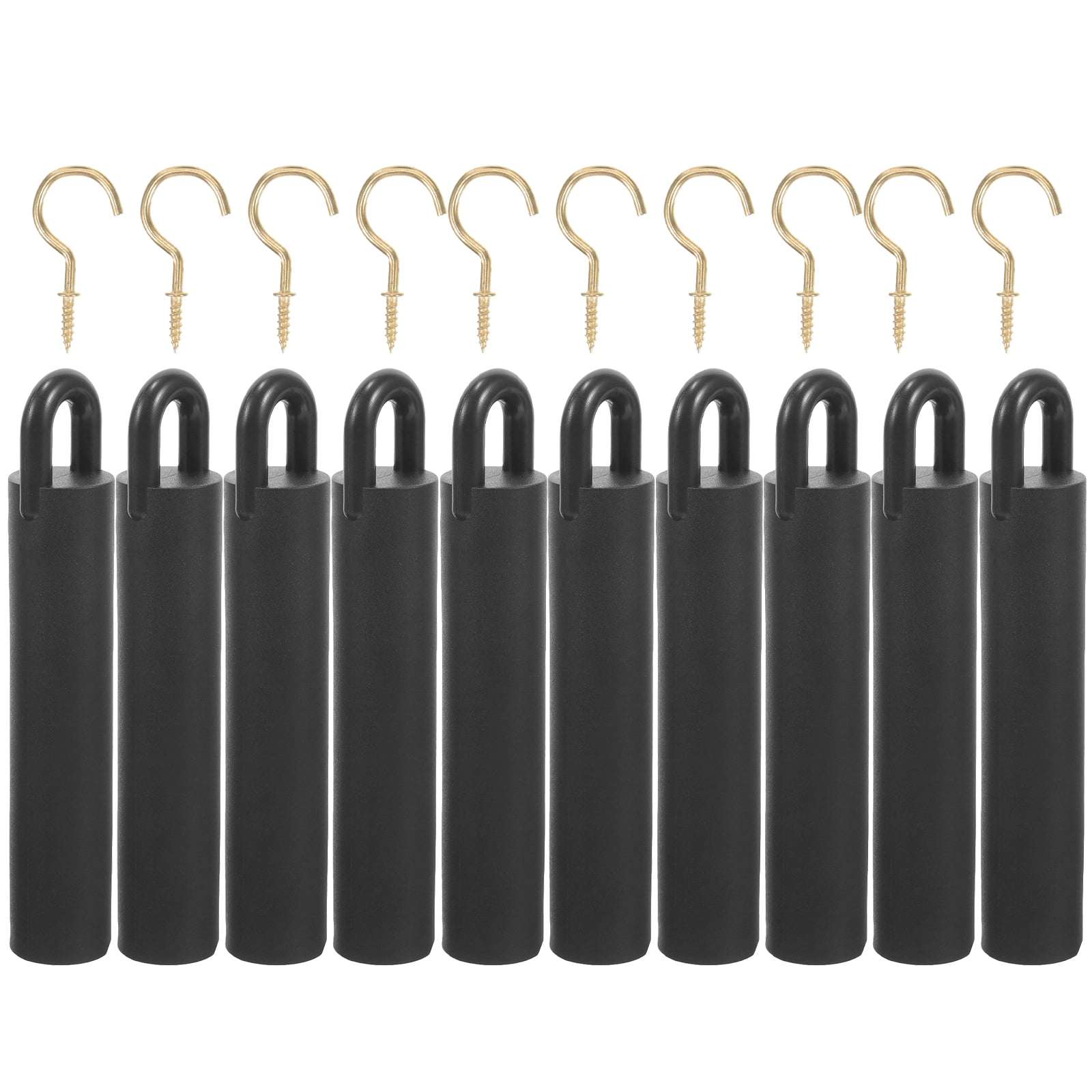 HOMEMAXS 10 Sets Billiard Cue Lifter Pool Stick Rack Tips Coat Hanger ...