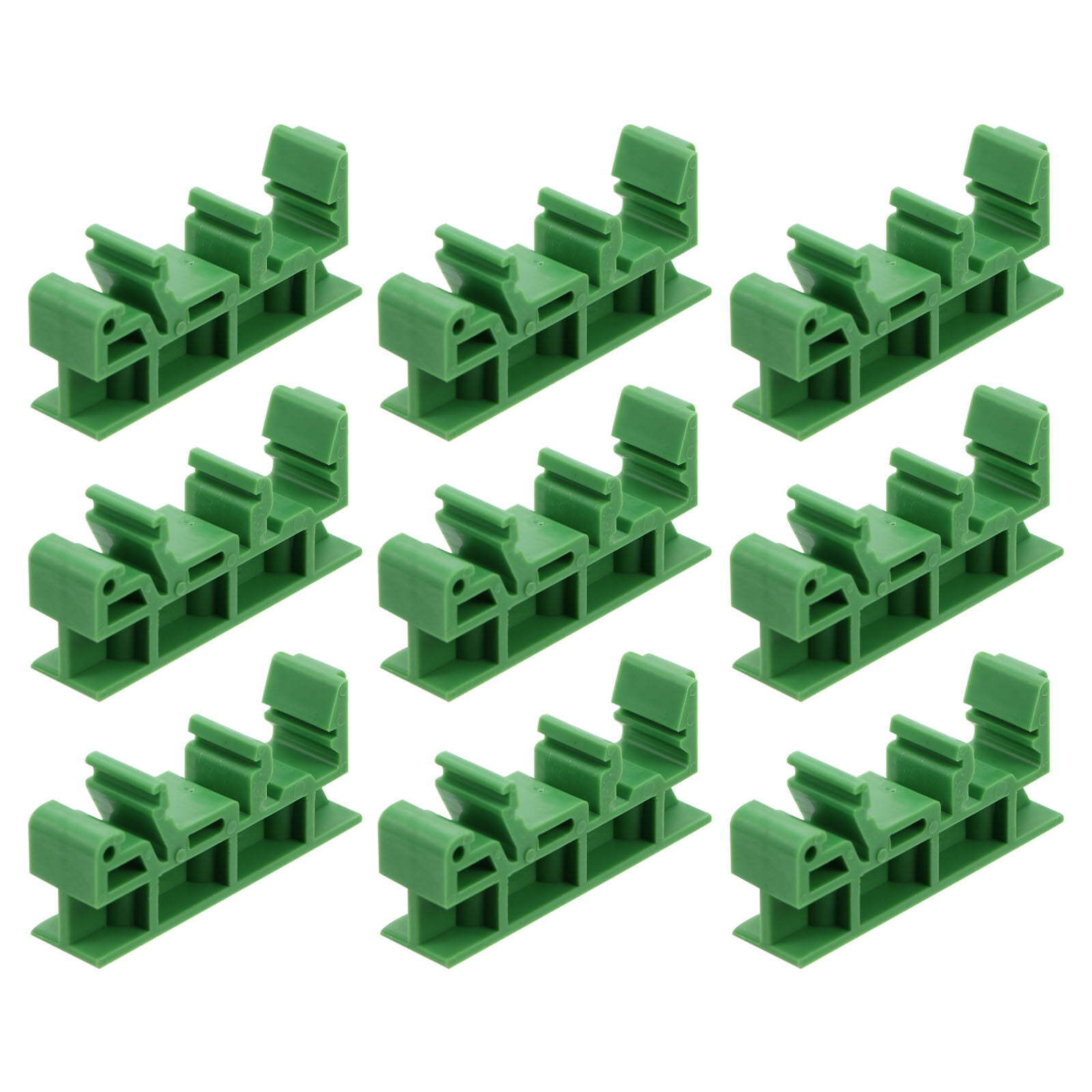 10 Sets Clips for DIY Electrical PCB DIN Rail Mounting Bracket ...