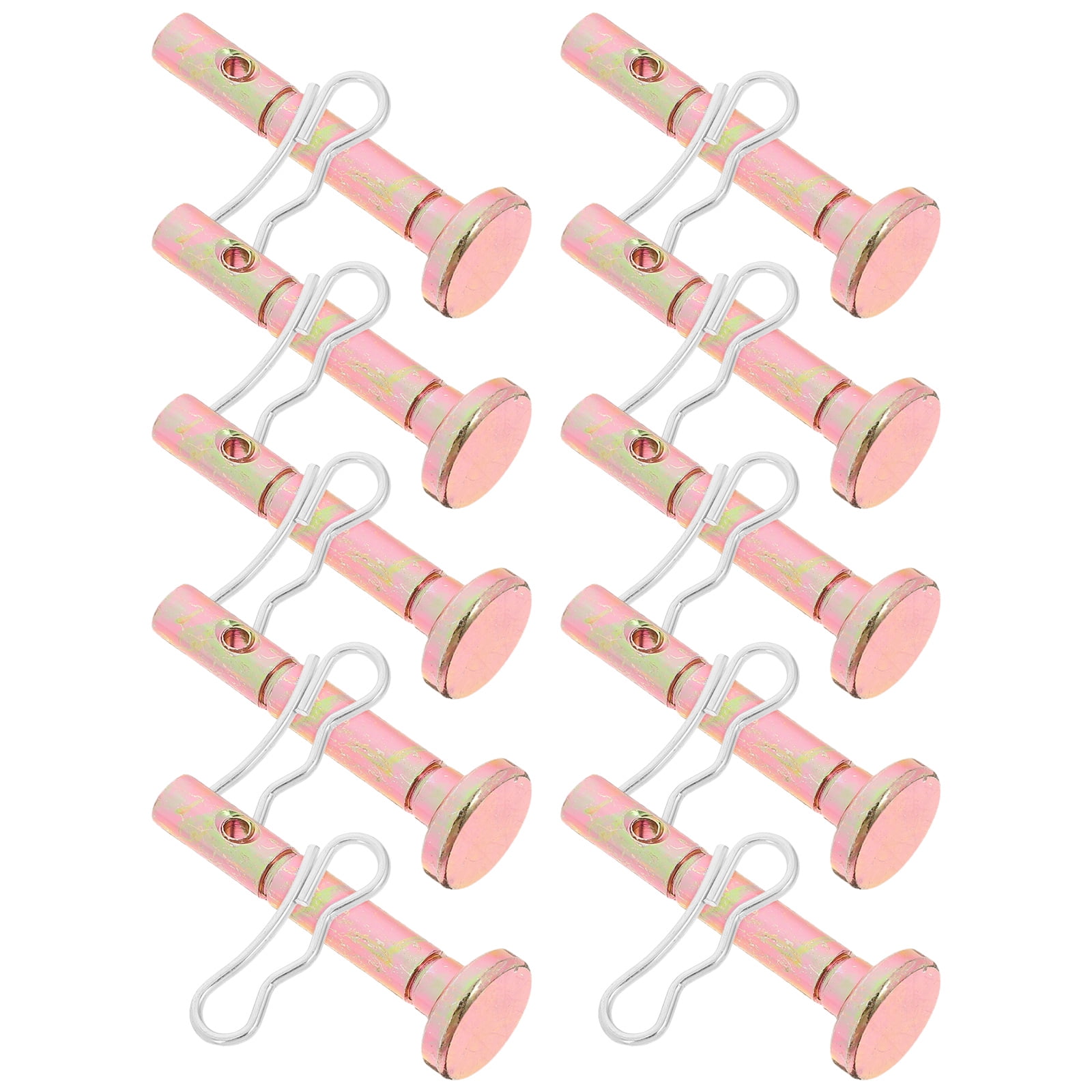 HOMEMAXS 10 Sets of Shear Pins for Snow Blower Steel Copper Pins Kit ...
