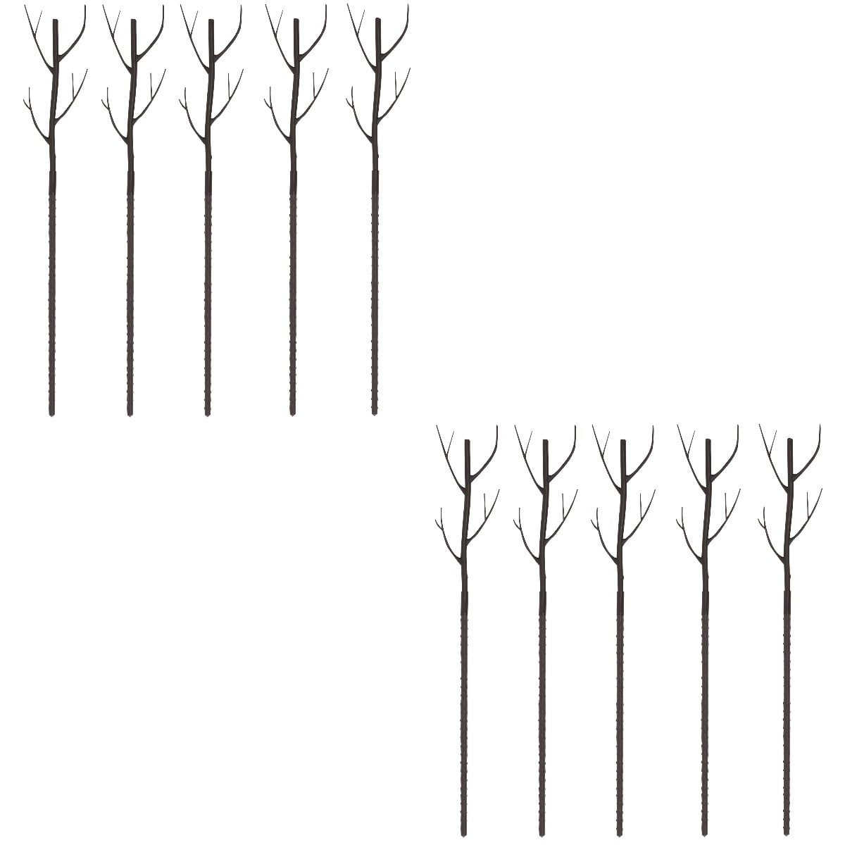 10 Sets Plant Trellis Vine Climbing Poles Garden Plant Trellis Tree ...