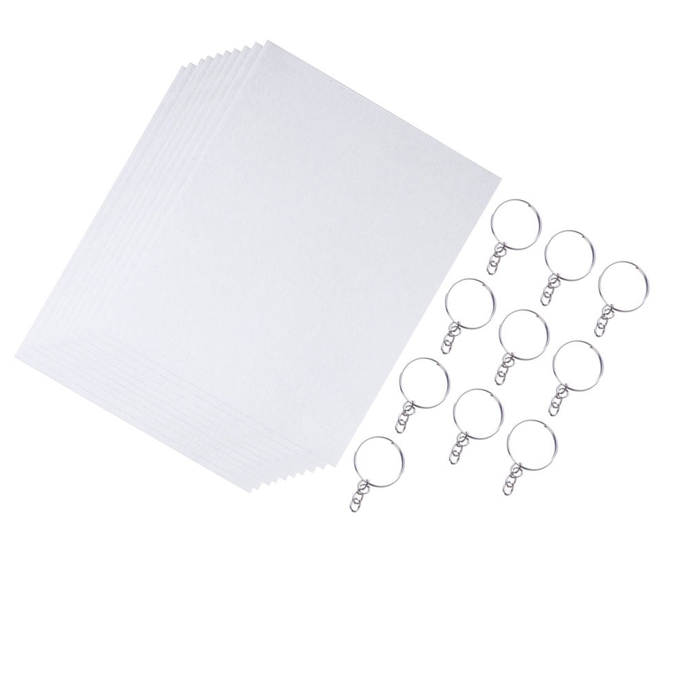 10 Sheets Heat Shrinkable Film Puncher Premium Material - Walmart.com