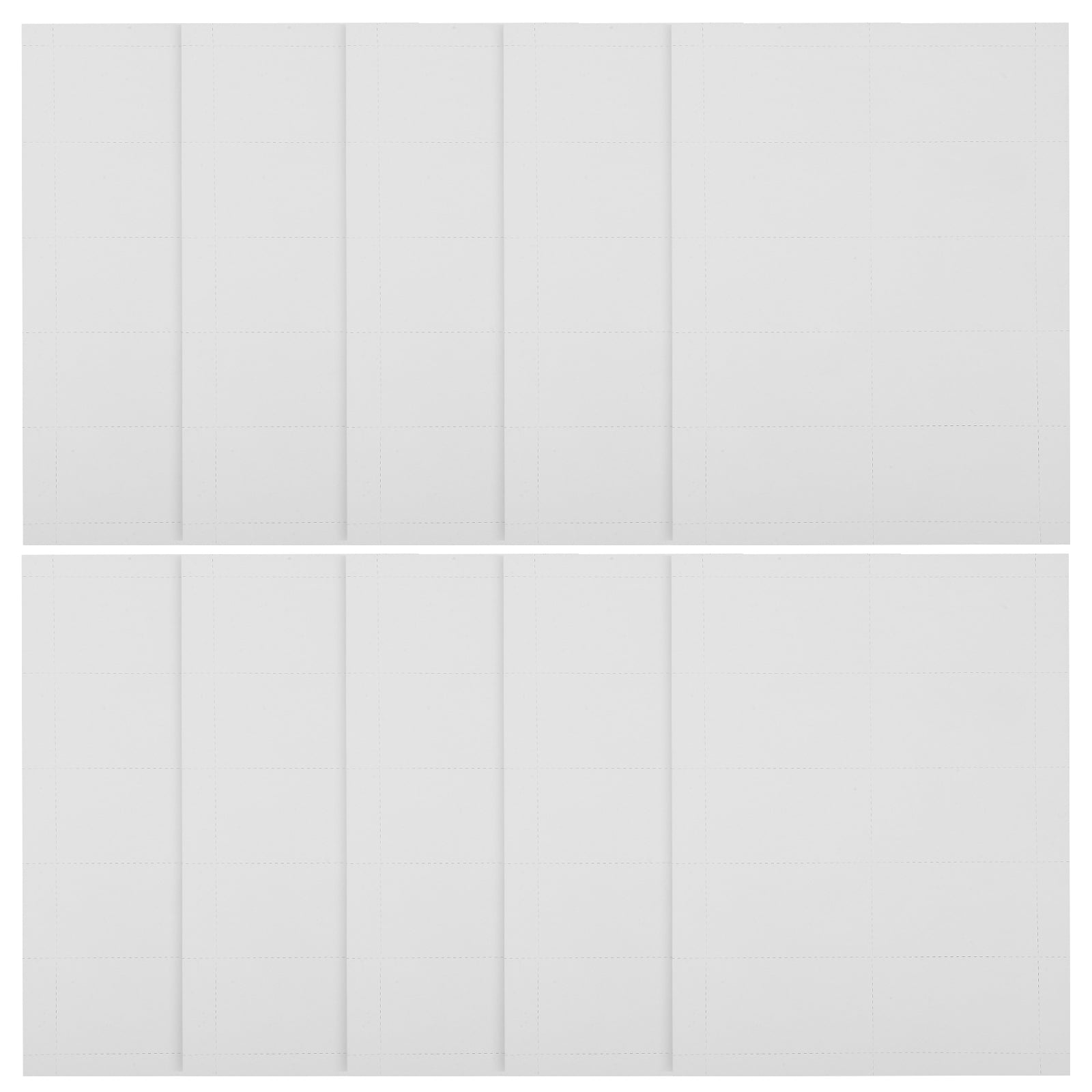 HOMEMAXS 10 Sheets Tear-Resistant Cardstock DIY Business Card Paper for ...