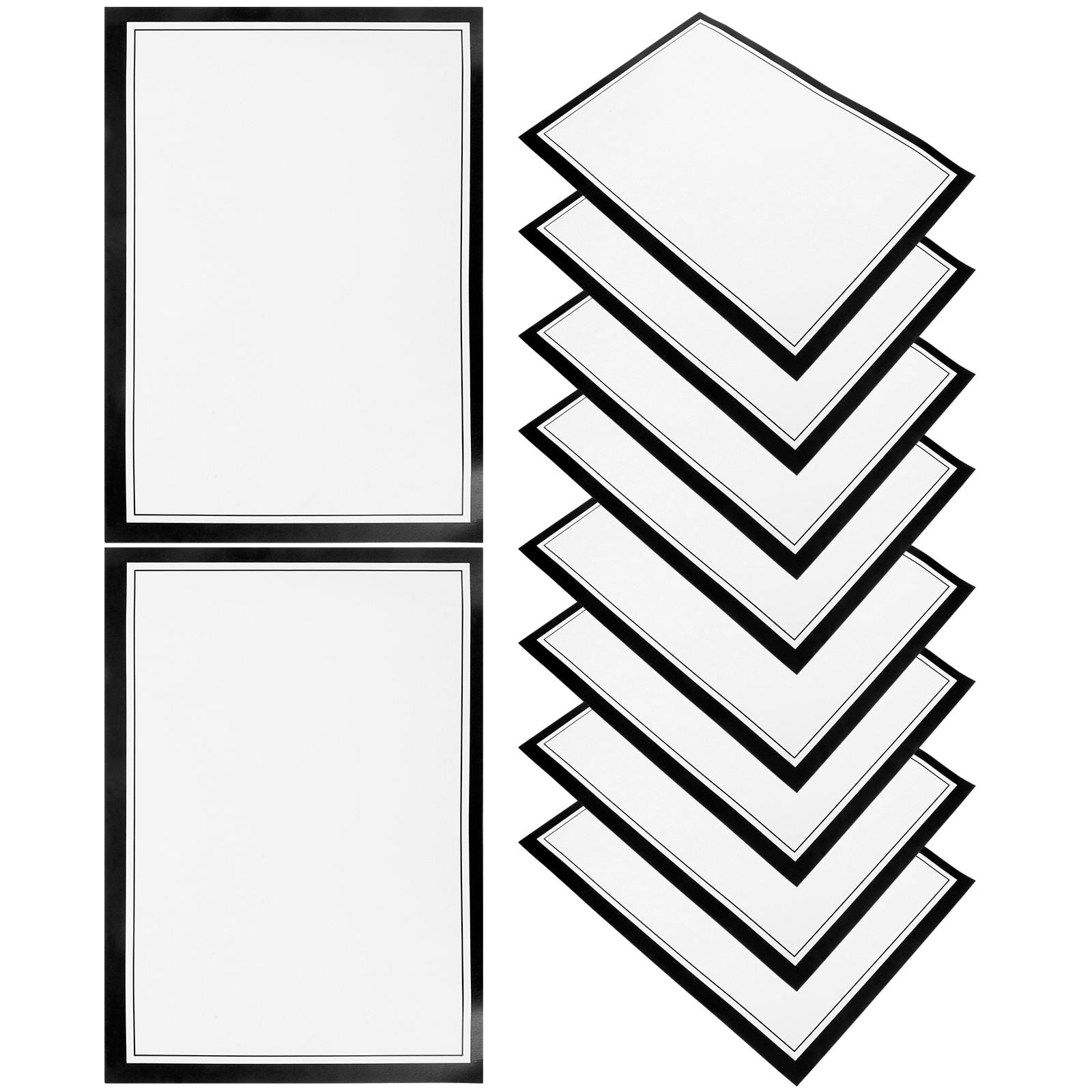 HOMEMAXS 10 Sheets of Sketch Cardstock Thicken Paper Cards Blank ...