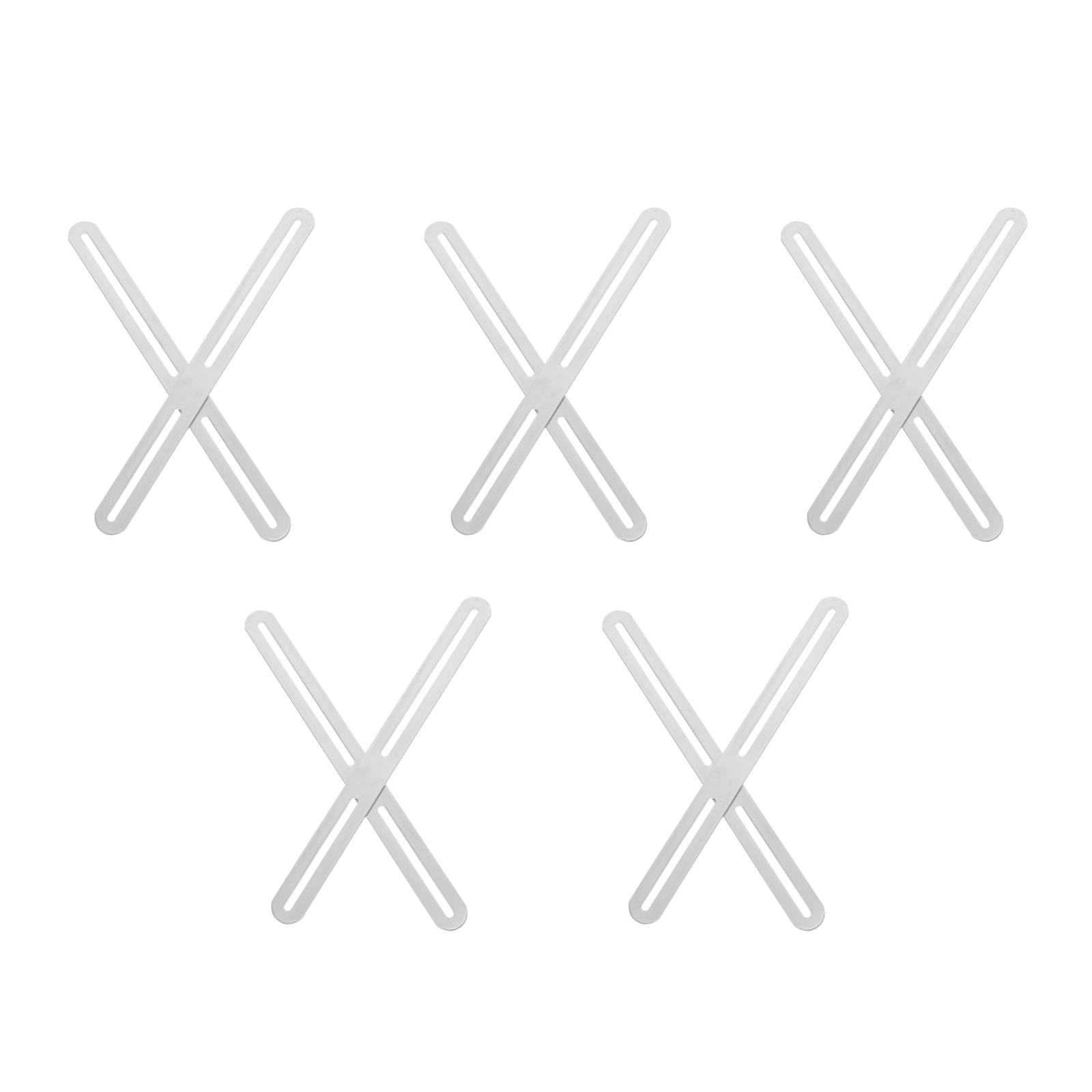 HOMEMAXS 10 pcs Adjustable Flat Plate With Slot Metal Connector With ...