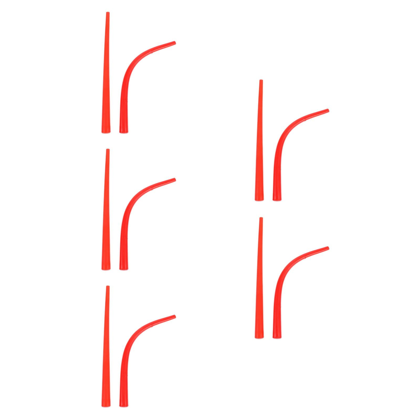 HOMEMAXS 10 pcs Caulking Nozzle Extender Reusable Caulking Nozzles with ...