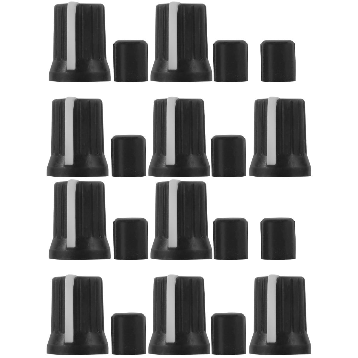 HOMEMAXS 10 pcs Potentiometer Volume Knobs Replacement Volume Tone ...