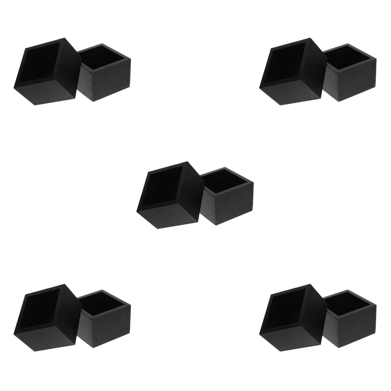 HOMEMAXS 10 pcs Sake Cup Storage Box Japanese Wood Sake Box Decorative ...