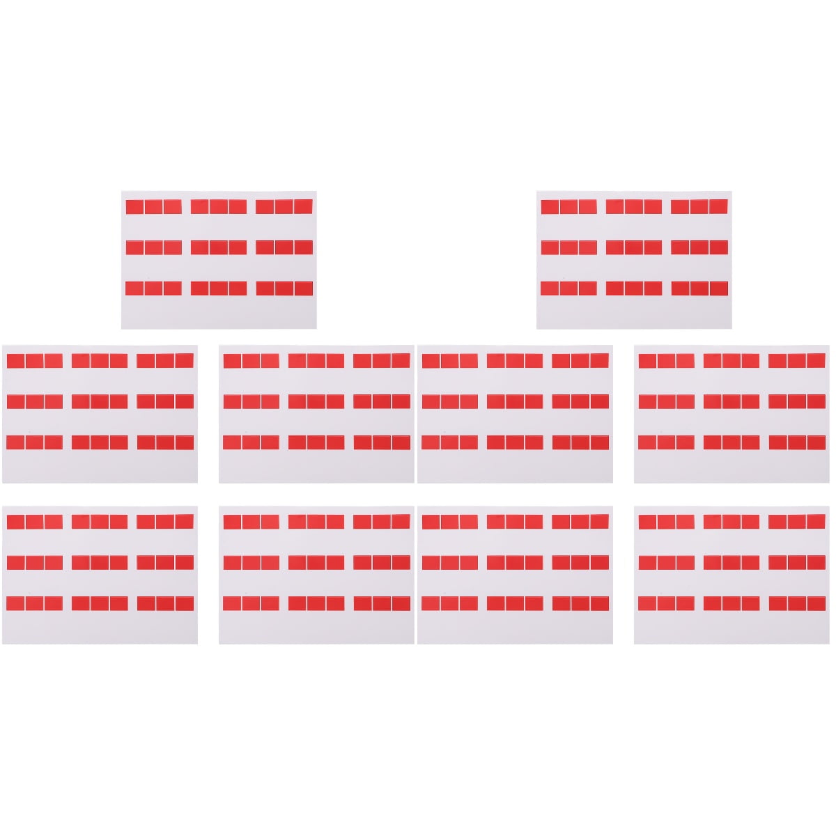 HOMEMAXS 10 pcs Self-Adhesive Cable Labels Tear Resistant Flexible ...